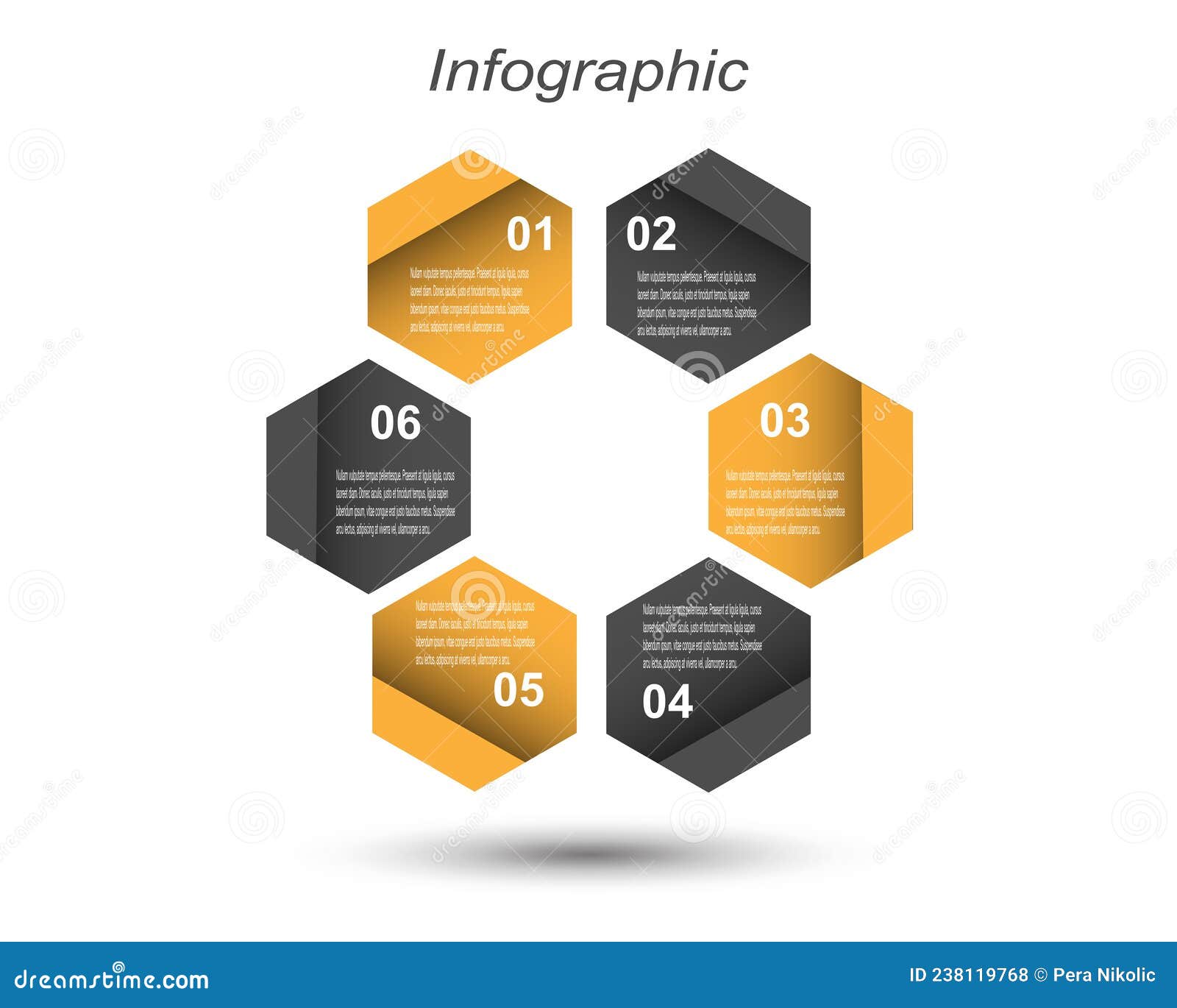 Infographic Display Template Idea To Ranked and Statistics. Stock ...