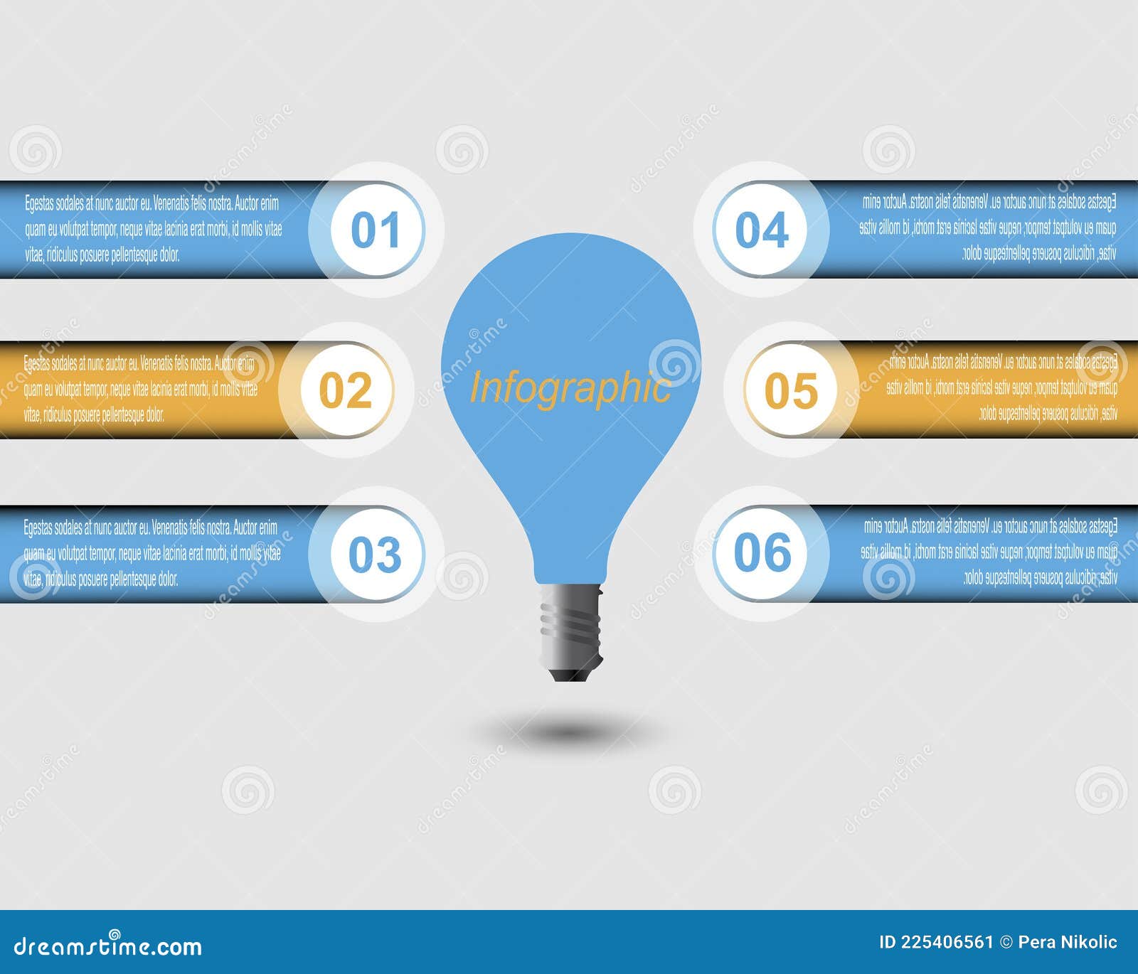 Info-graphic Display Template. Stock Vector - Illustration of design ...