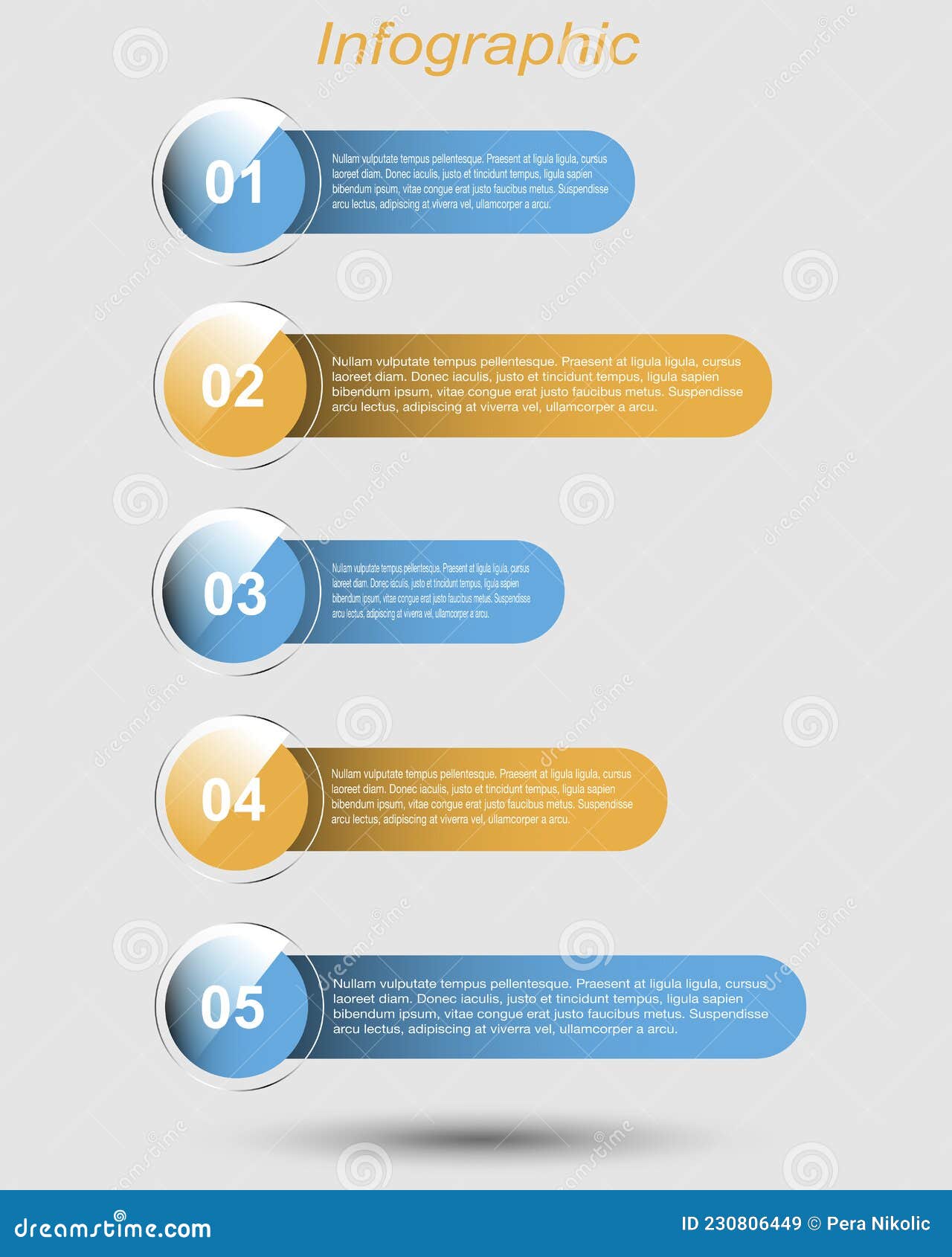 Infographic Display Template. Stock Vector - Illustration of computer ...