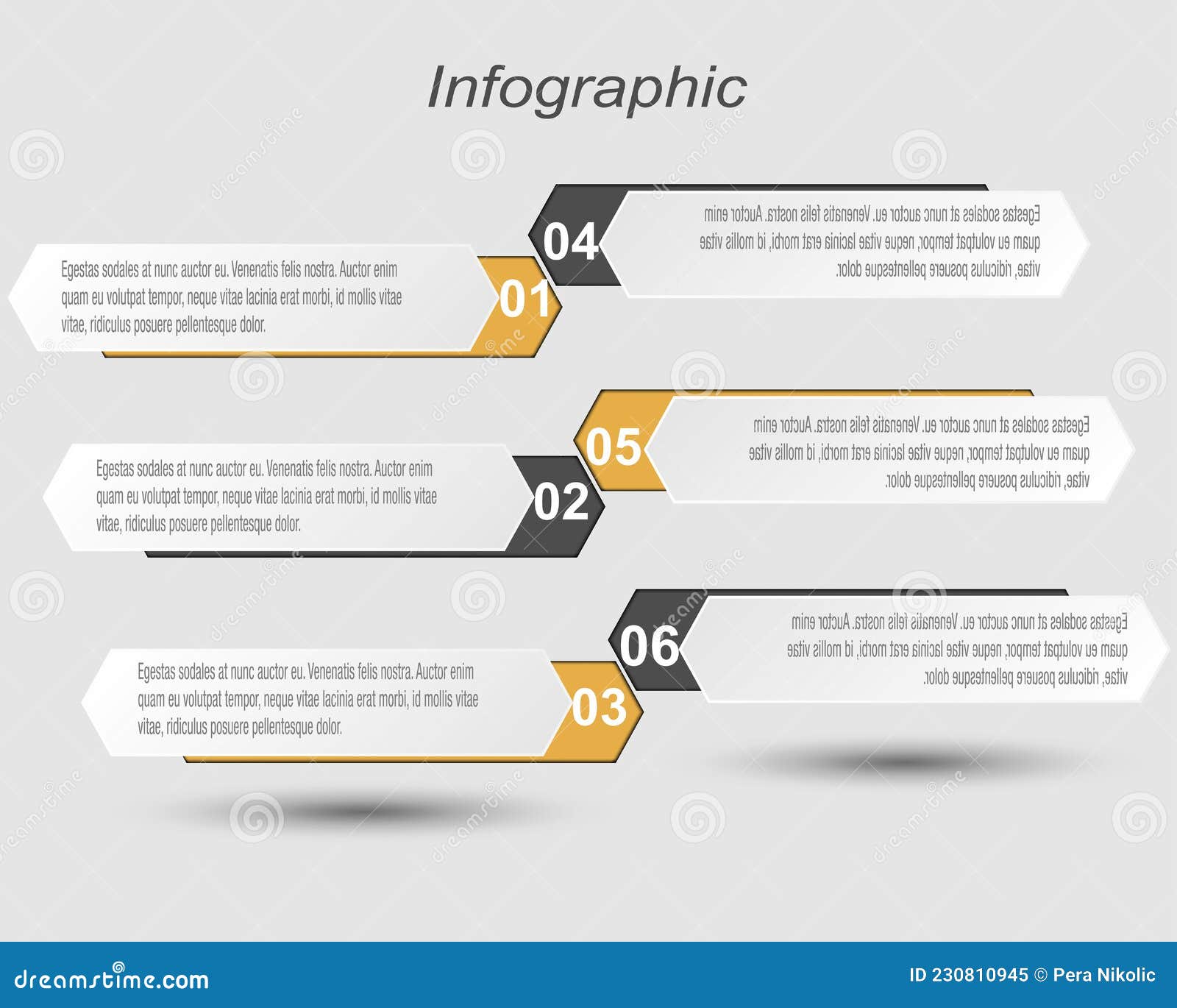 Infographic Display Template. Stock Vector - Illustration of layout ...