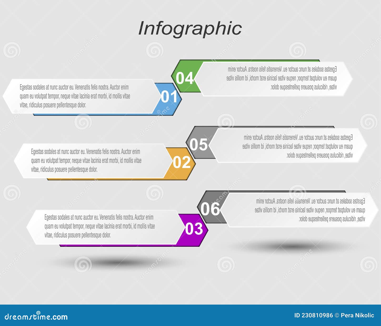 Infographic Display Template. Stock Vector - Illustration of business ...