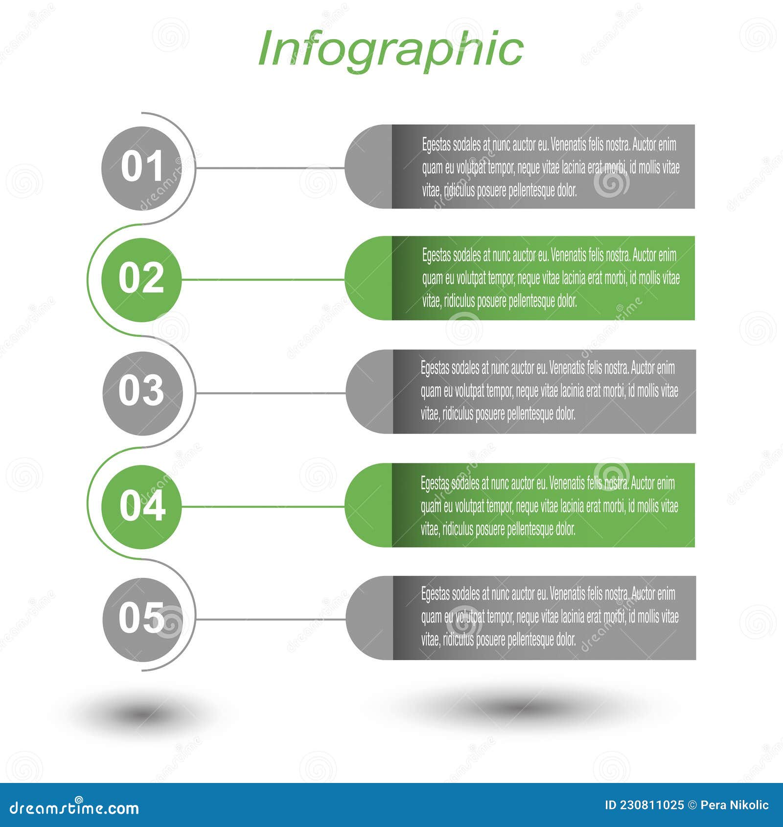 Infographic Display Template. Stock Vector - Illustration of business ...