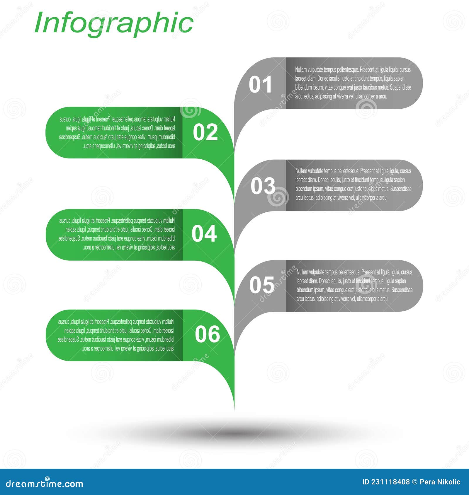Infographic Display Template. Stock Vector - Illustration of economics ...