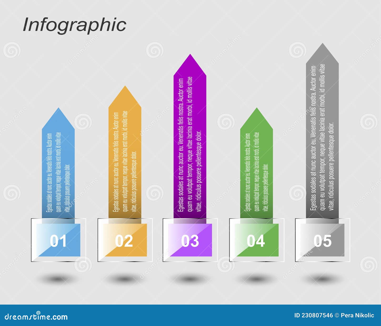 Infographic Display Template. Stock Vector - Illustration of finance ...