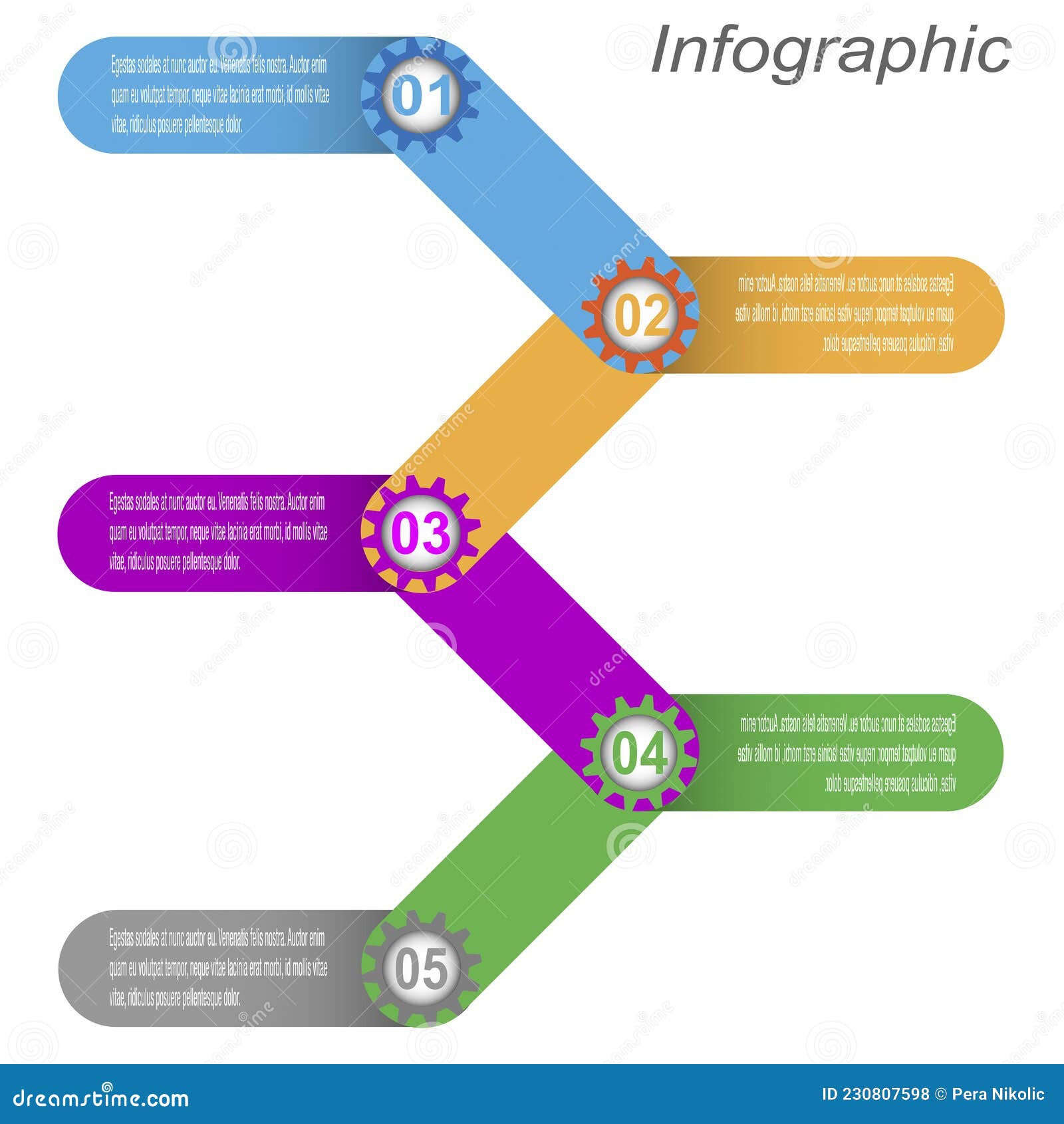 Infographic Display Template. Stock Vector - Illustration of earth ...