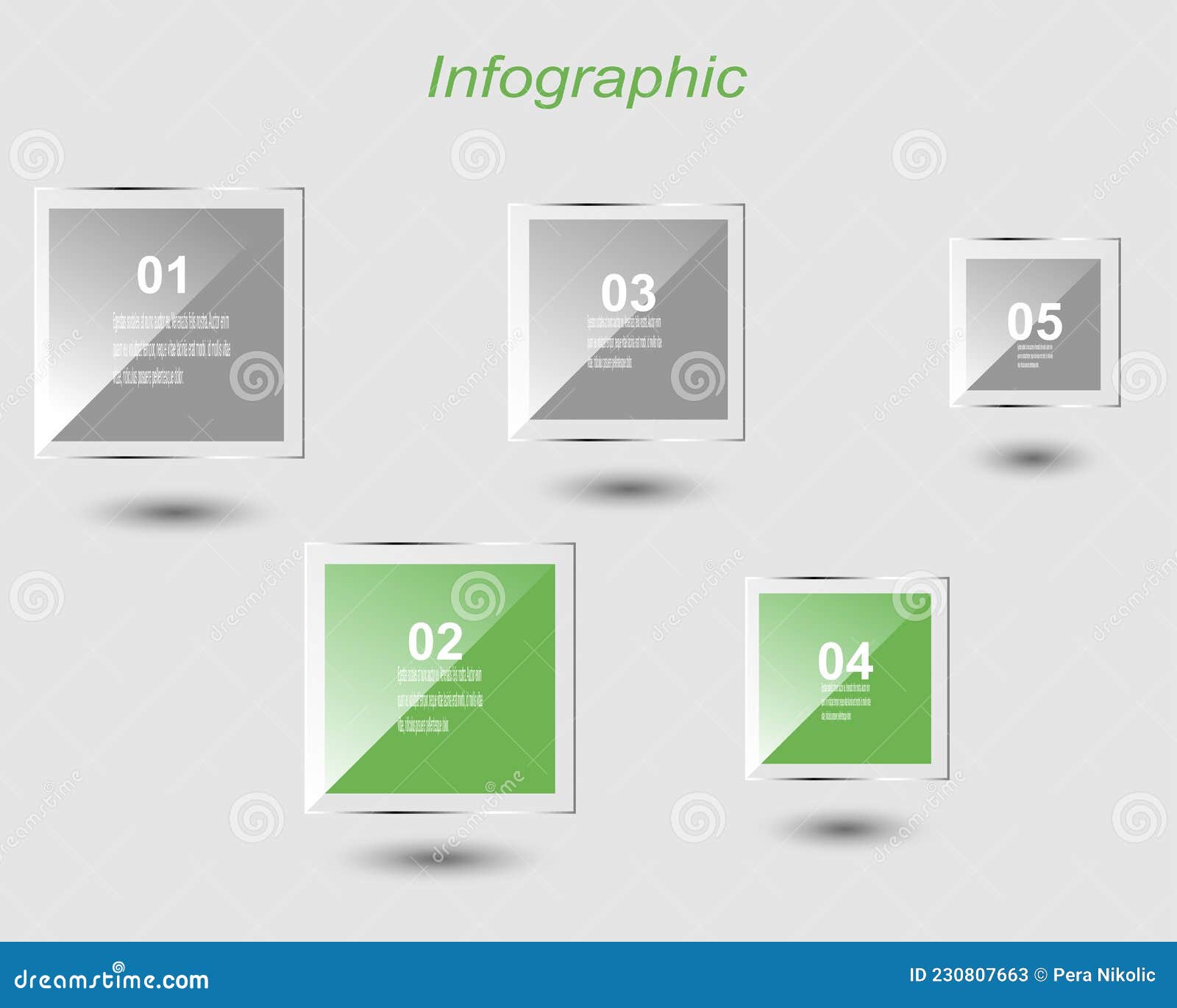 Infographic Display Template. Stock Vector - Illustration of concept ...