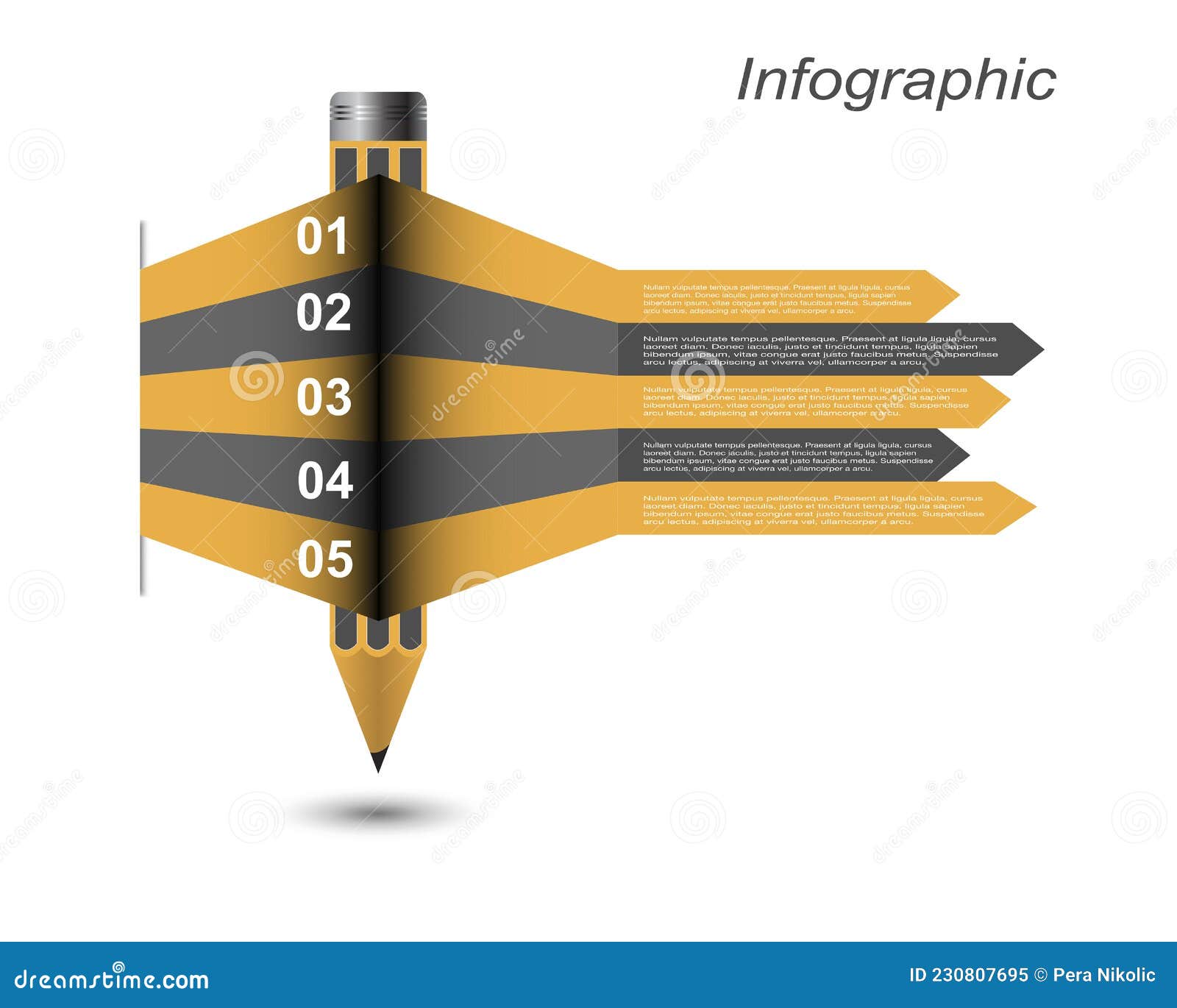 Infographic Display Template. Stock Vector - Illustration of ...
