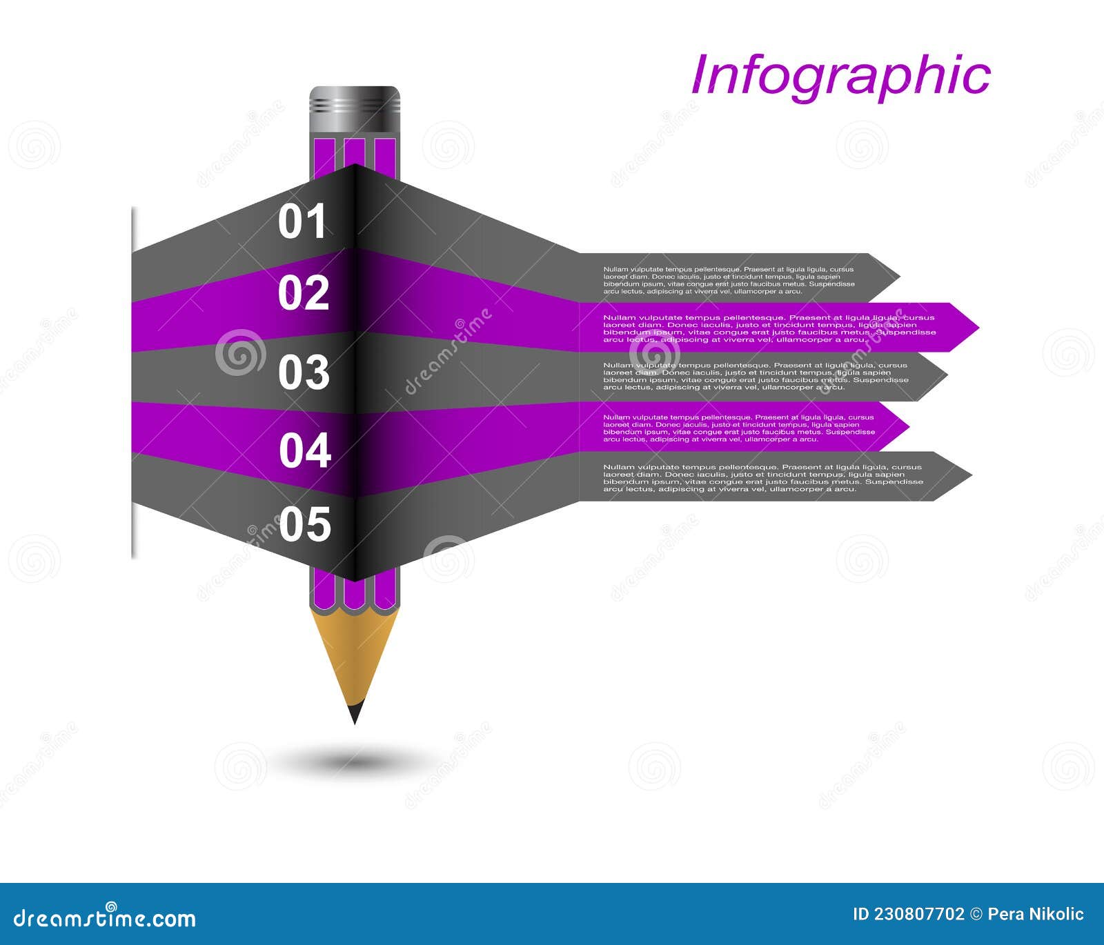 Infographic Display Template. Stock Vector - Illustration of ...