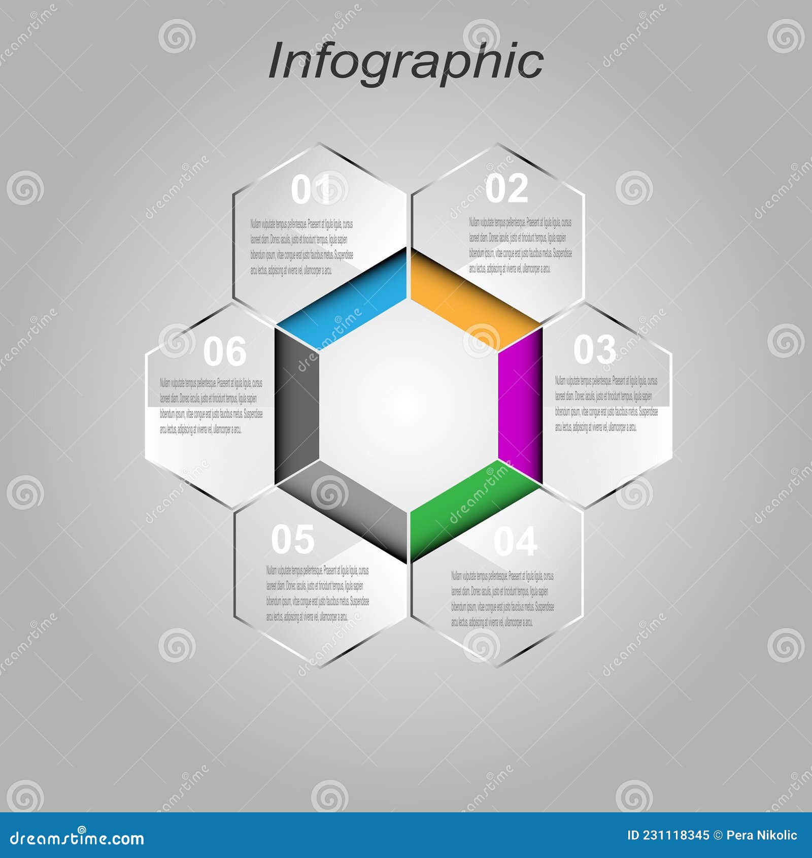 Infographic Display Template. Stock Vector - Illustration of office ...