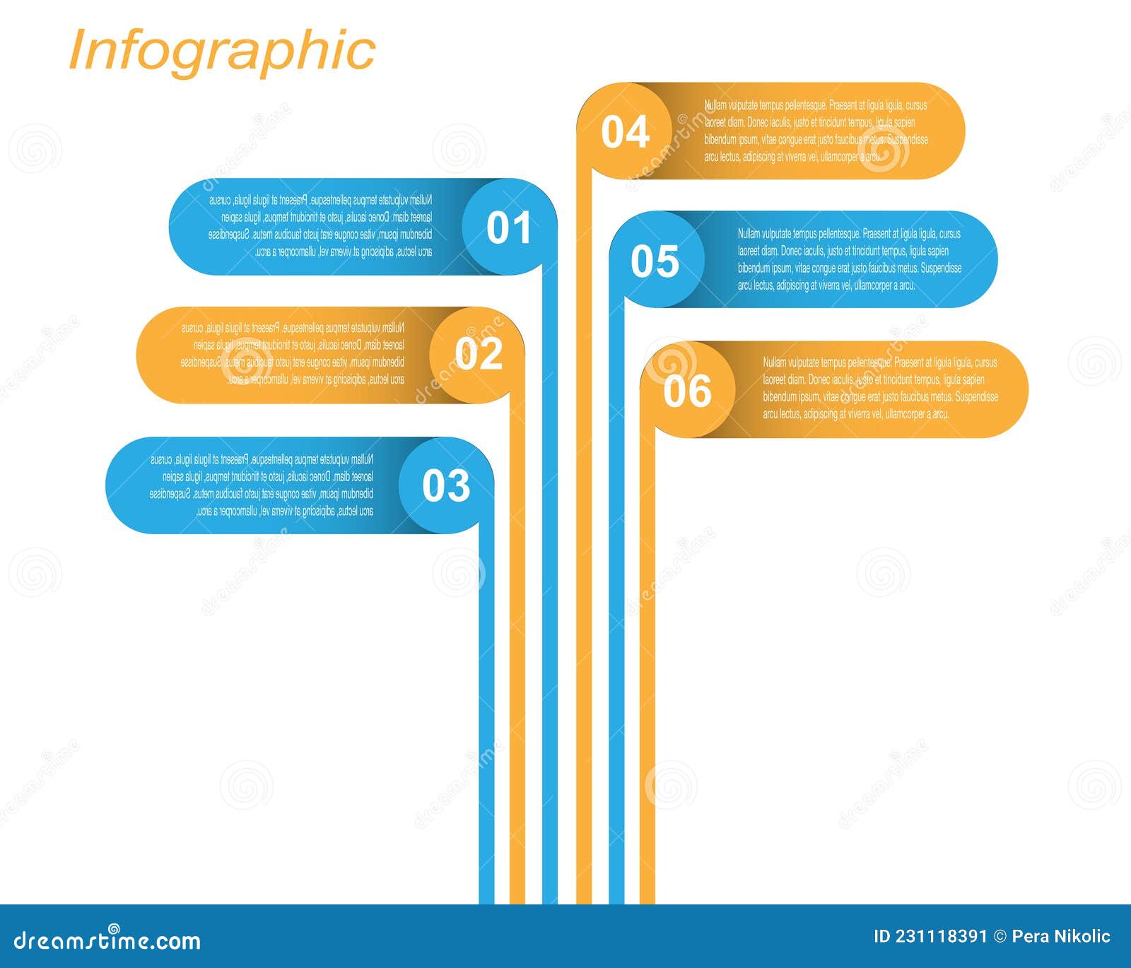 Infographic Display Template. Stock Vector - Illustration of ...