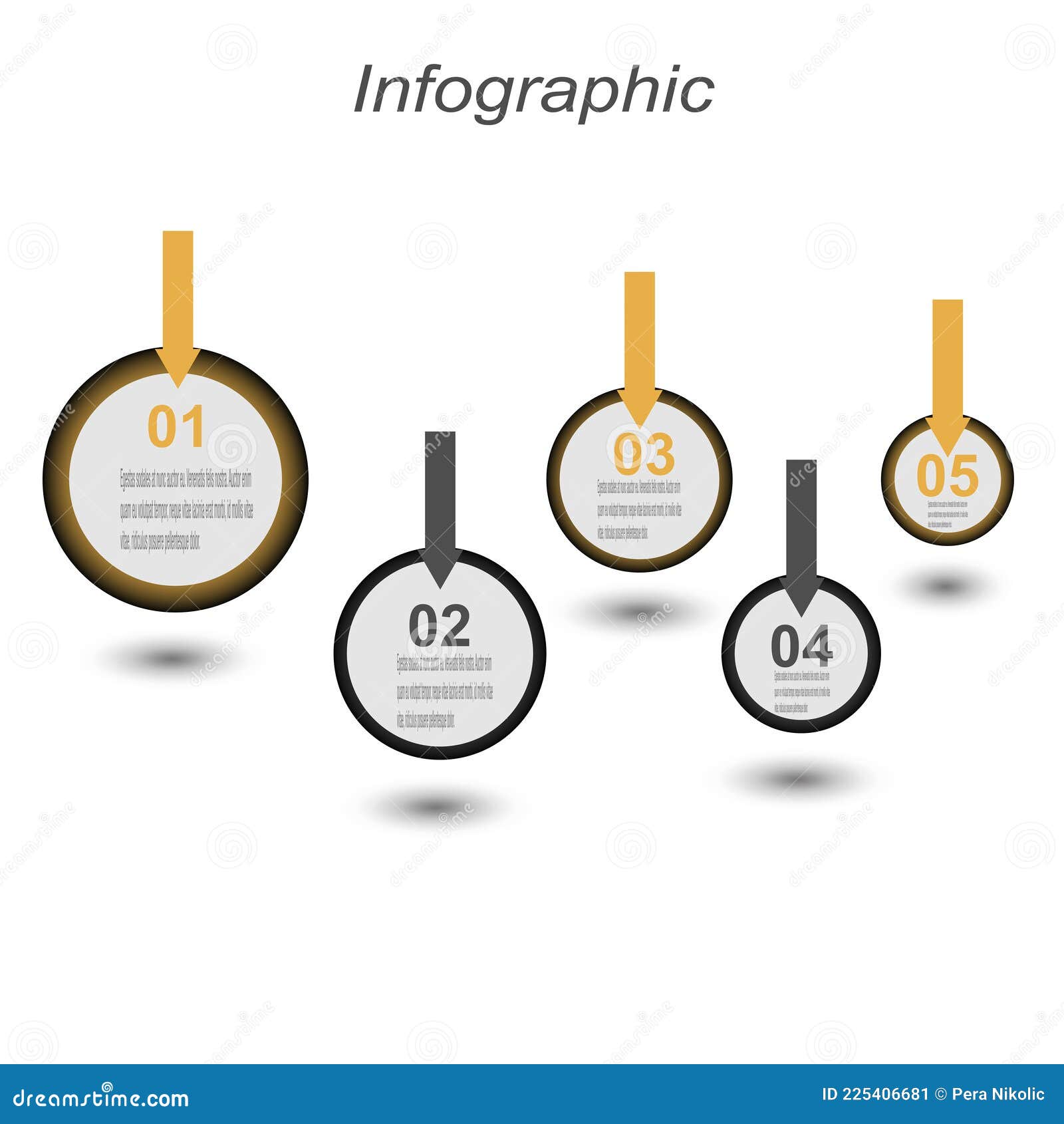 Info-graphic Display Template. Stock Vector - Illustration of concept ...