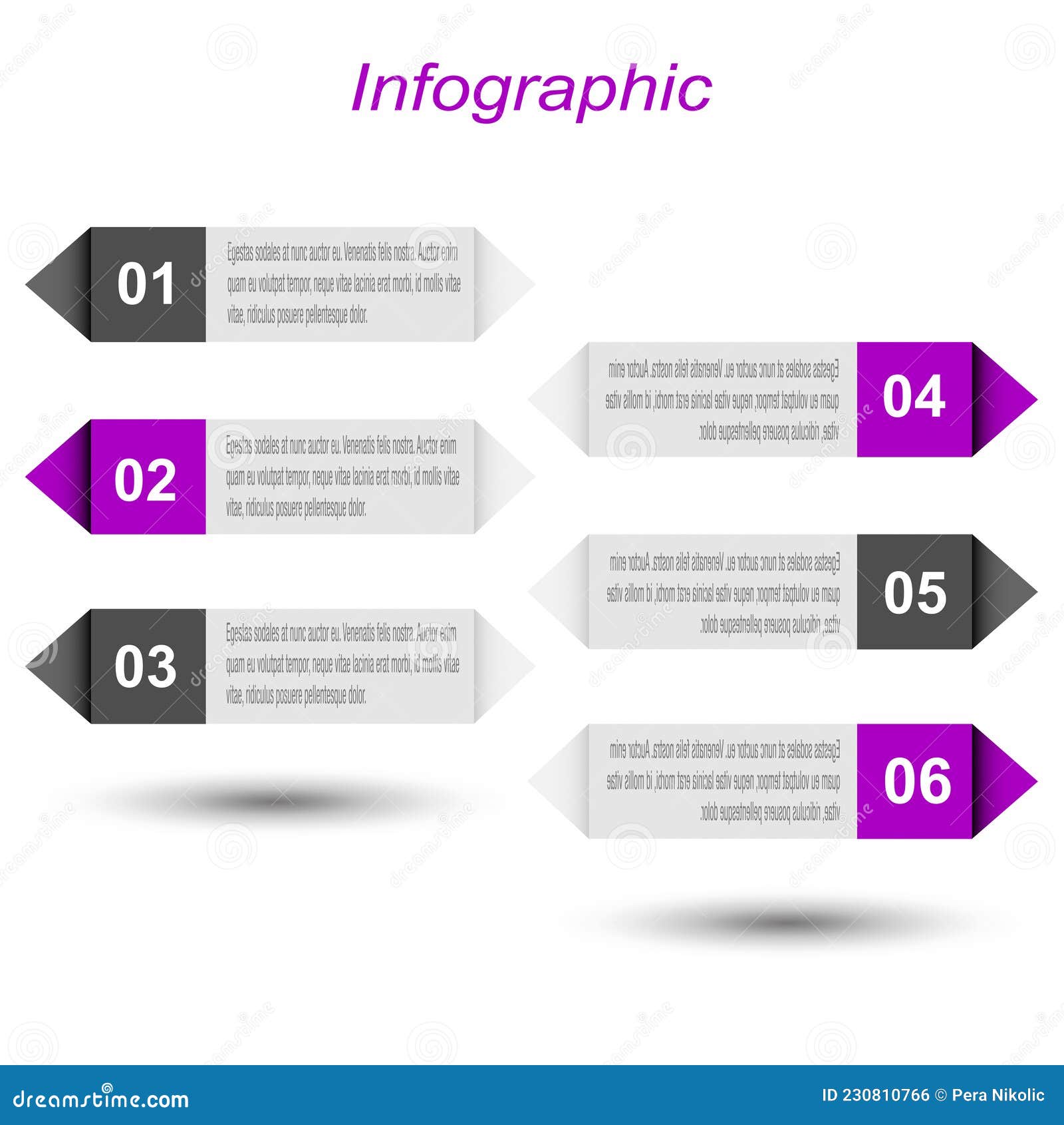 Infographic Display Template. Stock Vector - Illustration of display ...