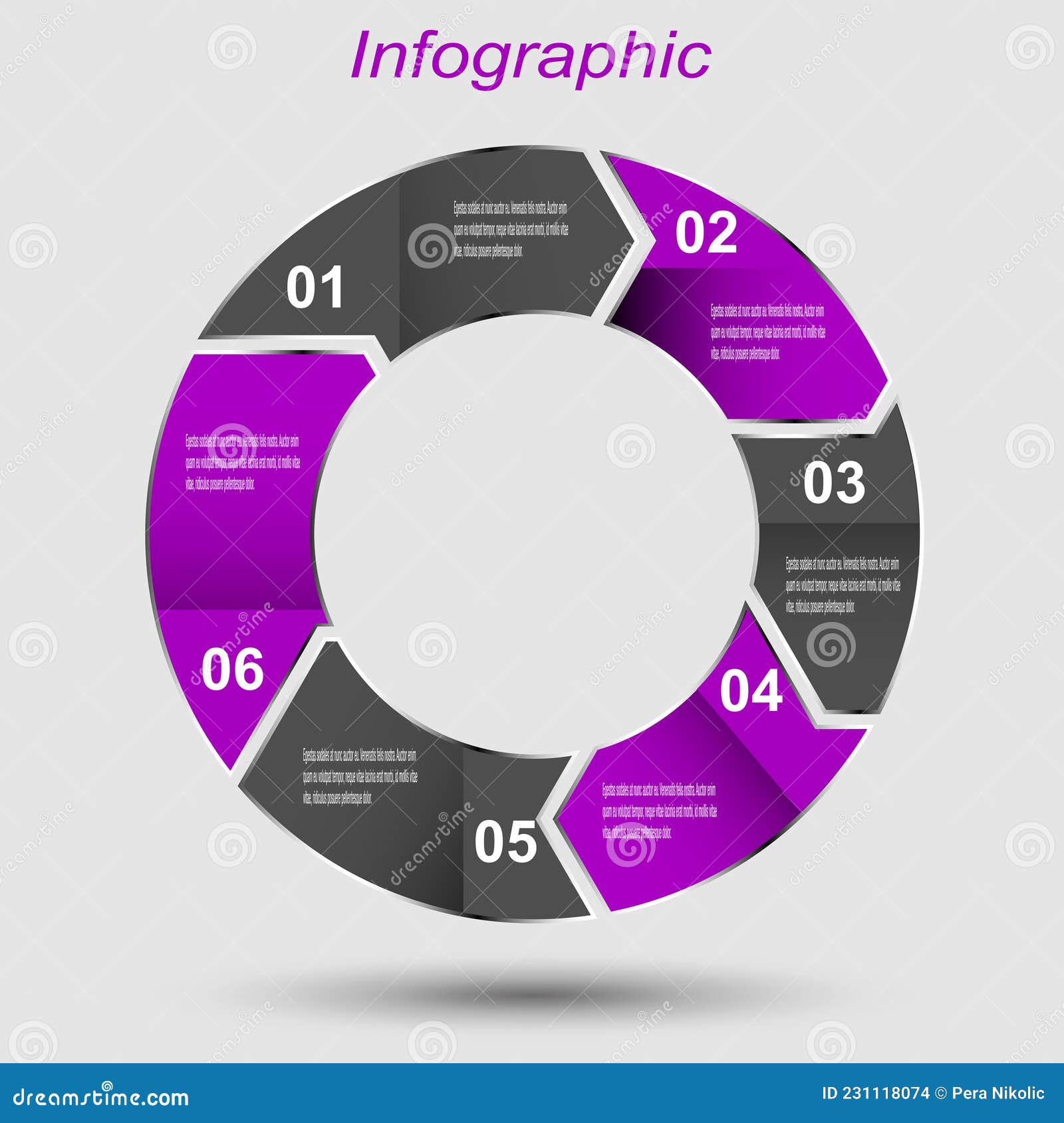 Infographic Display Template. Stock Vector - Illustration of display ...