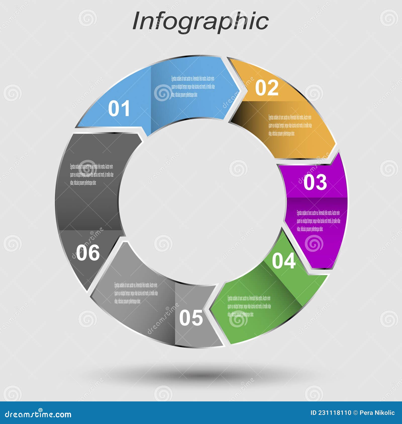 Infographic Display Template. Stock Vector - Illustration of modern ...