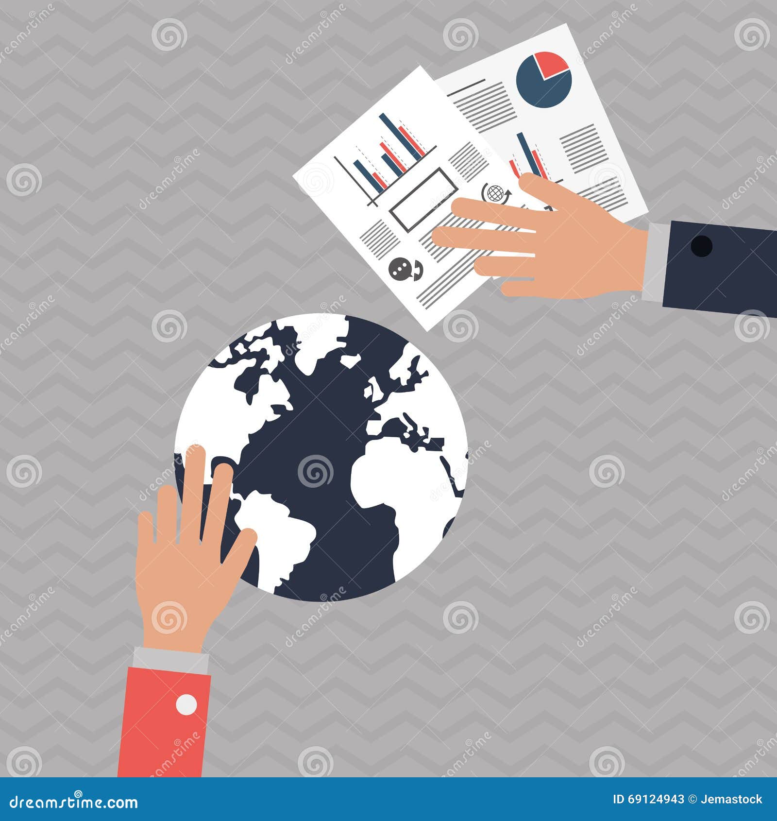 Infographic Document Design Stock Vector - Illustration of infographic ...