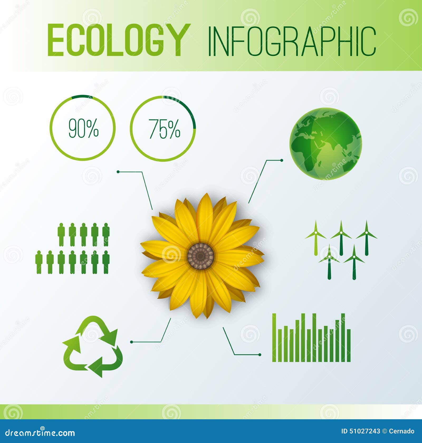 Infographic, Eco, Bio, Ecology Stock Vector - Illustration of abstract ...