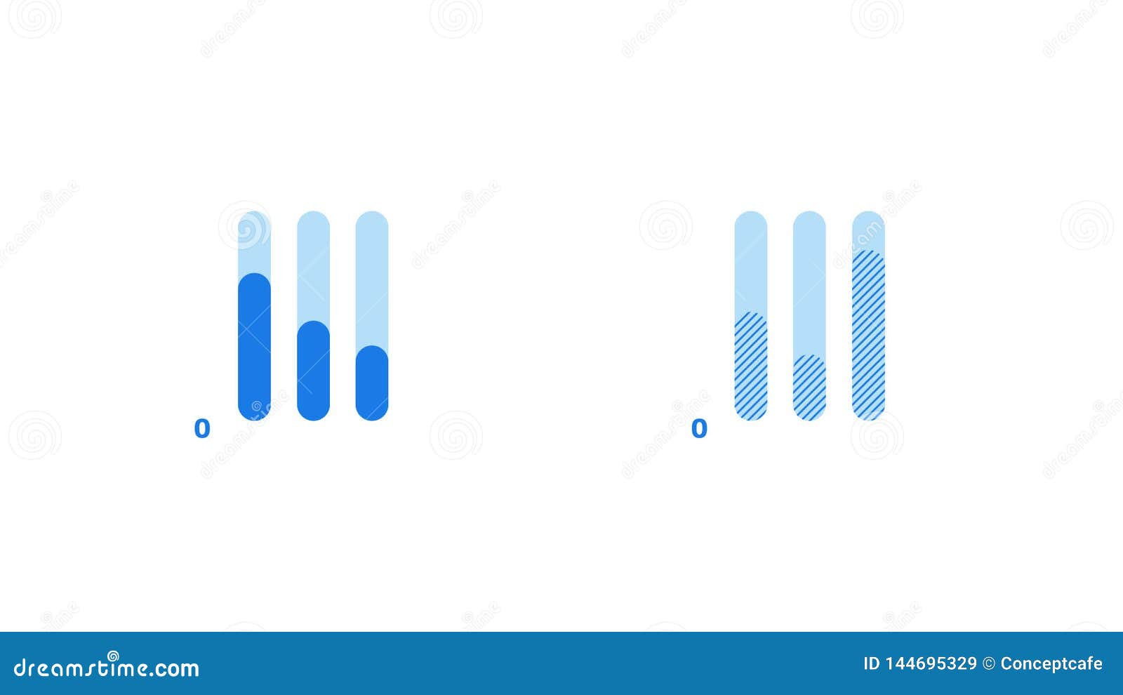 Infographic Element - Simple Column Chart Stock Video - Video of ...