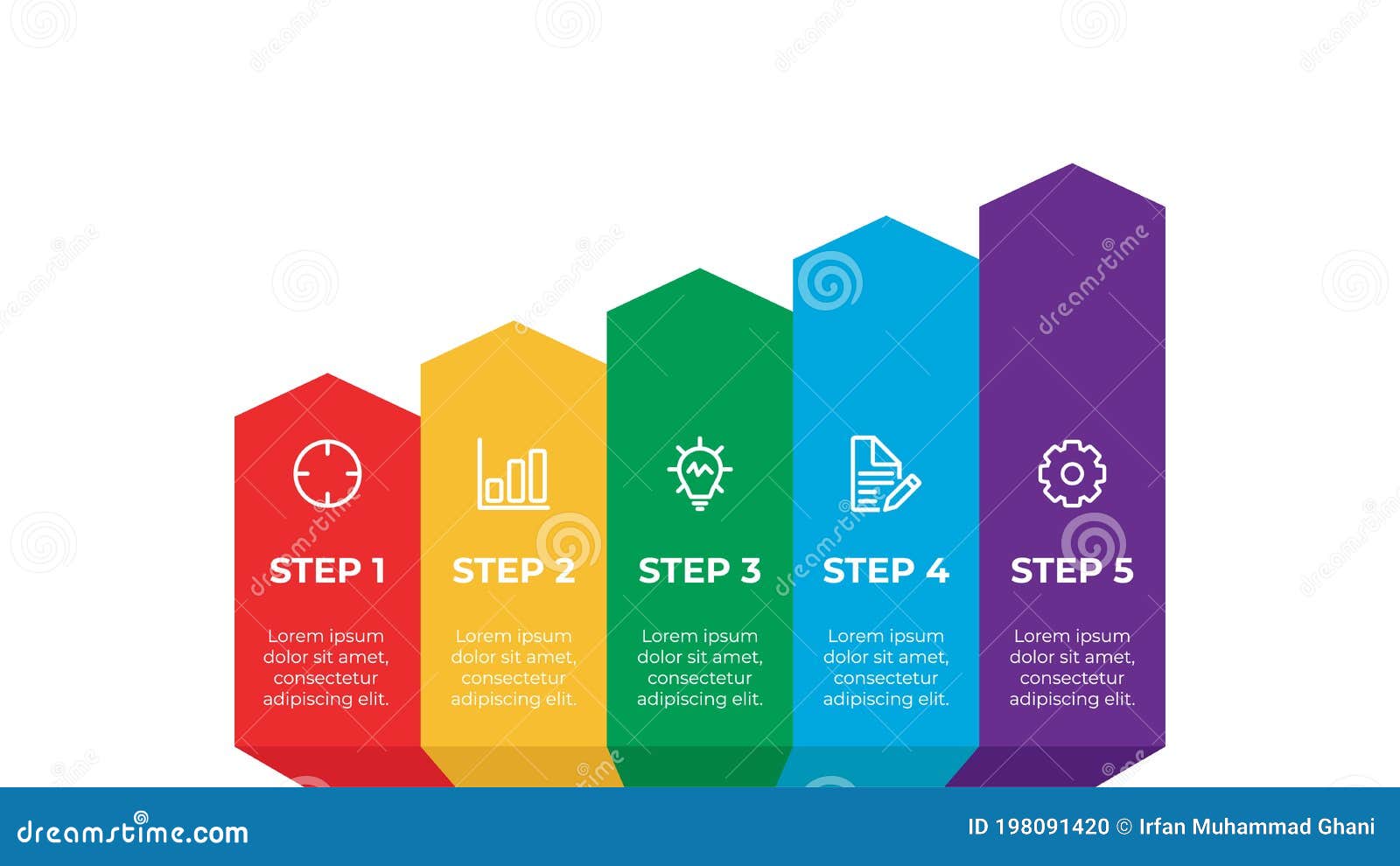 6-step Workflow Describes The Processes And Functions Of Business And ...