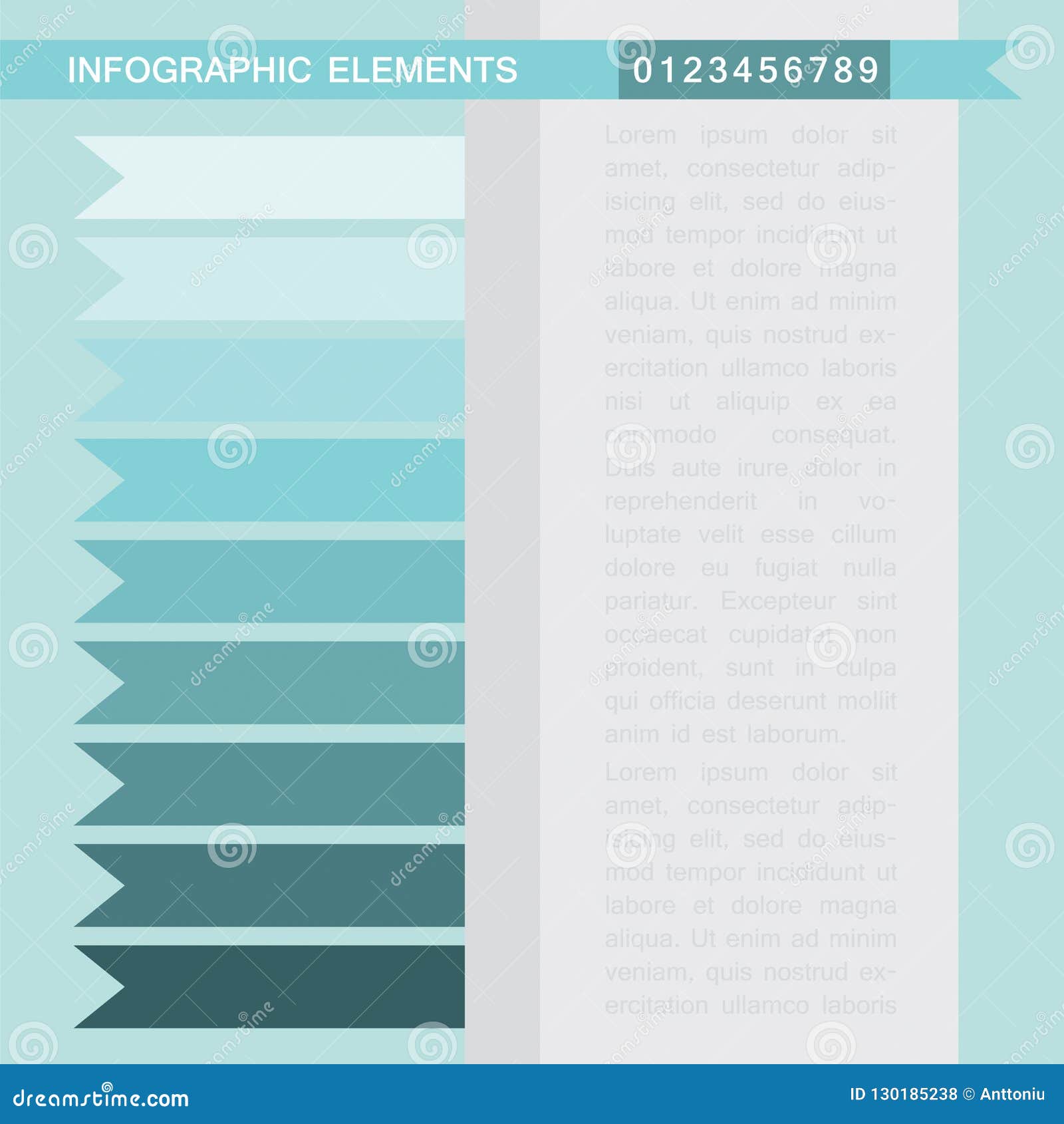 Infographic Elements Arrows,signs,bars, Buttons,borders Etc. Stock ...