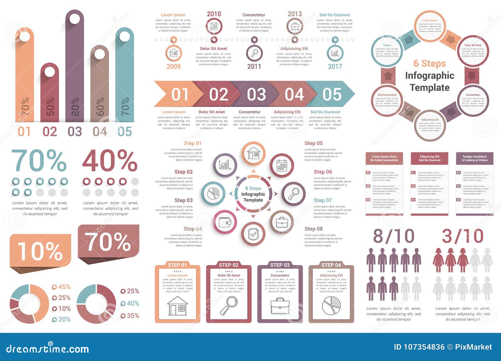 Human Infographic Vector Illustration. | CartoonDealer.com #44713428