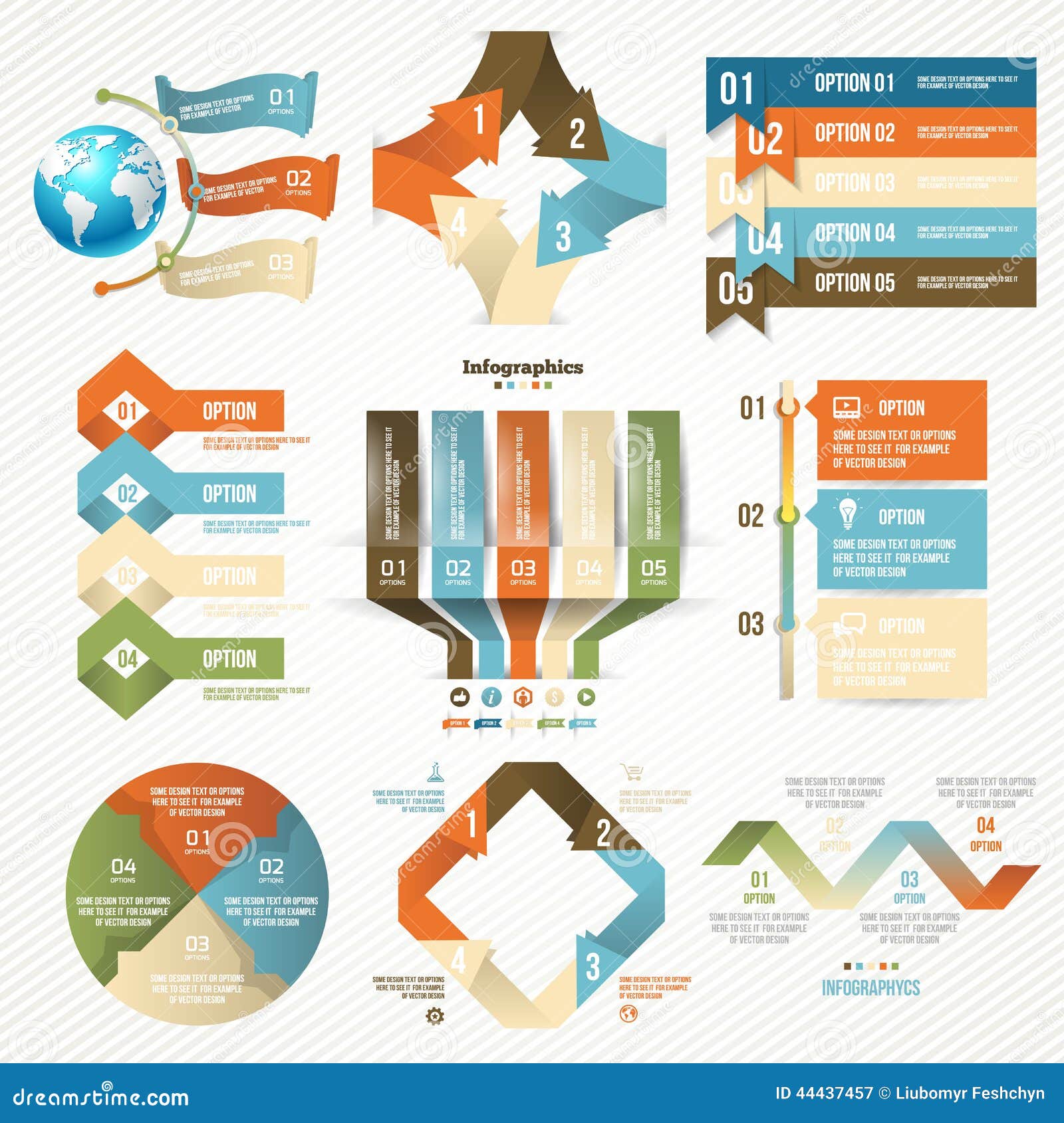 Infographic Elements and Communication Concept Stock Vector ...