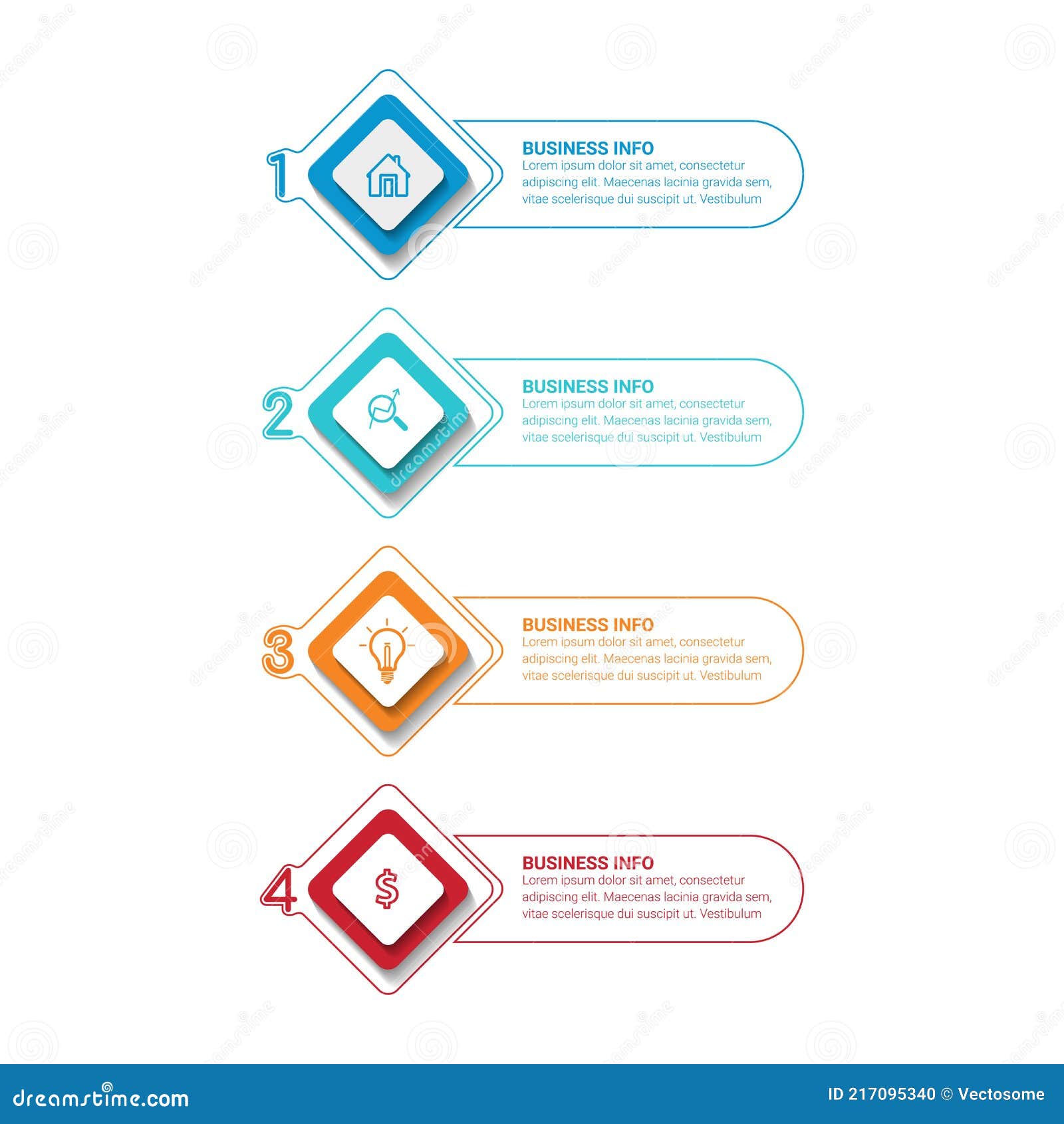 Business Data Visualization. Simple Infographic Design Template ...
