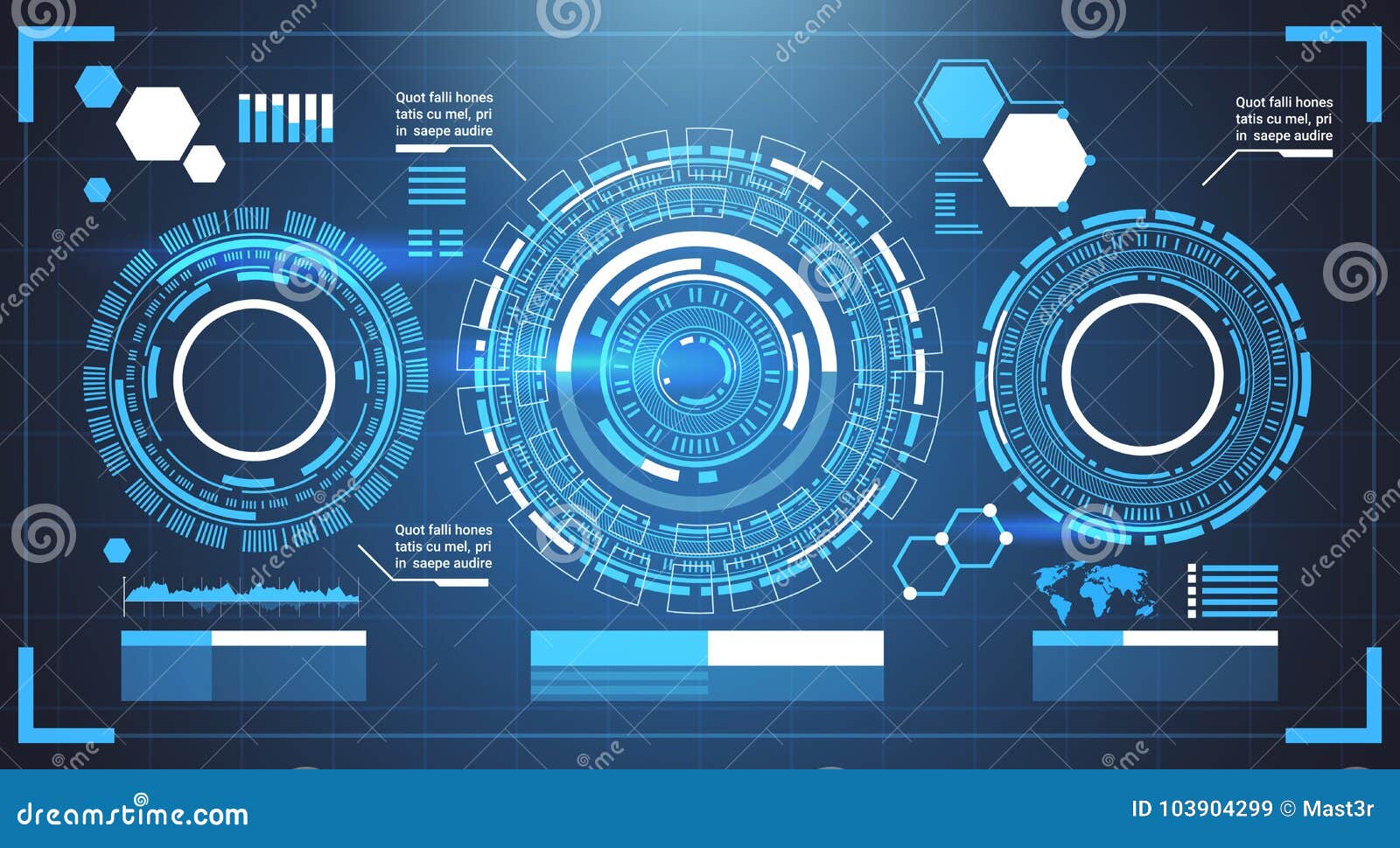 Space Tech Logo, Symbol Or Icon Template Design Vector Illustration ...