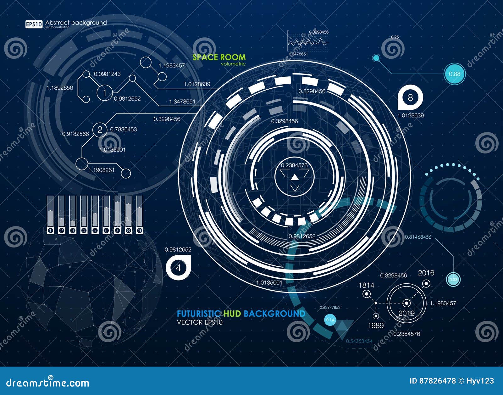 Infographic Elements. Futuristic User Interface HUD. Abstract ...