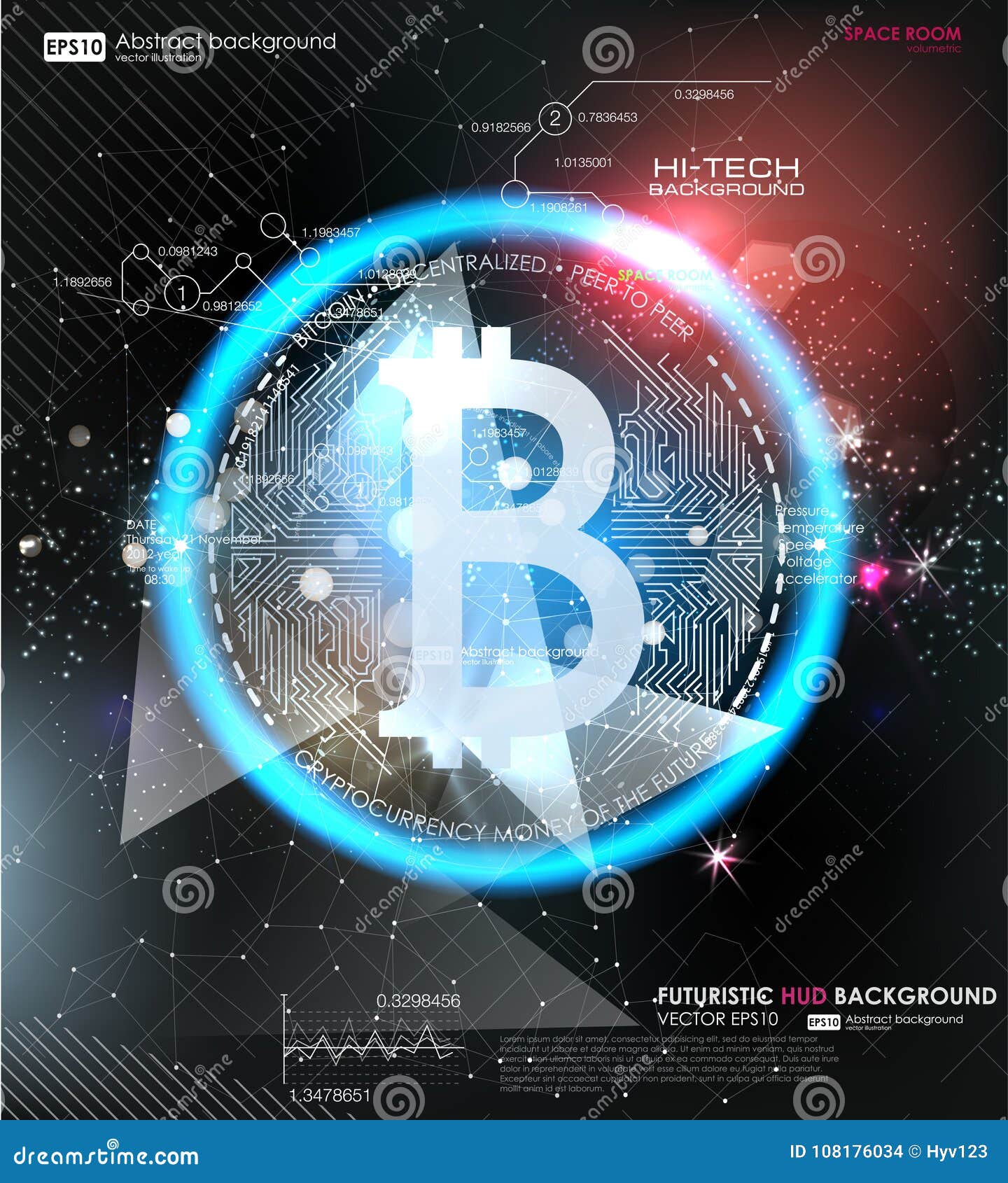 Infographic Elements. Futuristic User Interface HUD UI UX. Abstract ...