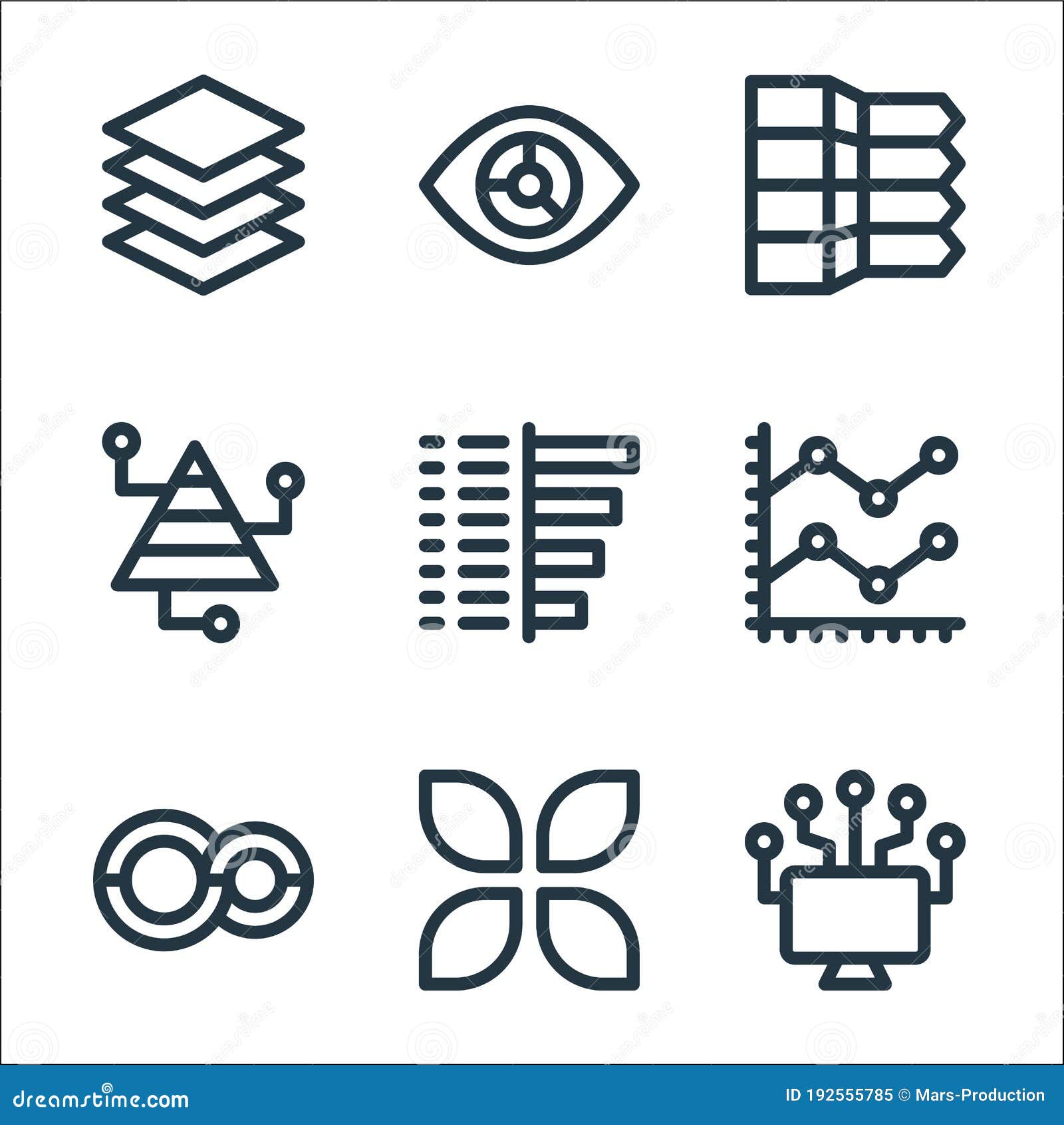 Linear Loop Arrows Icon From Arrows Outline Collection. Thin Line Loop Arrows Vector Isolated On ...