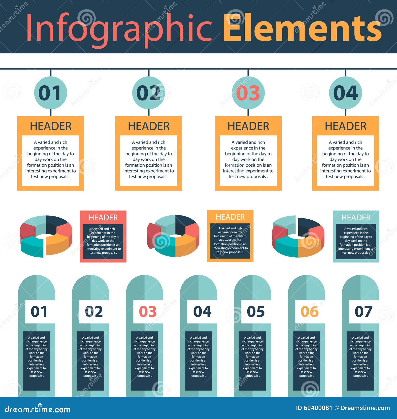 Infographic Elements Marketing Analytics Pie Charts Stock Image ... Infographic Elements Marketing Analytics Pie Charts Stock Image ...