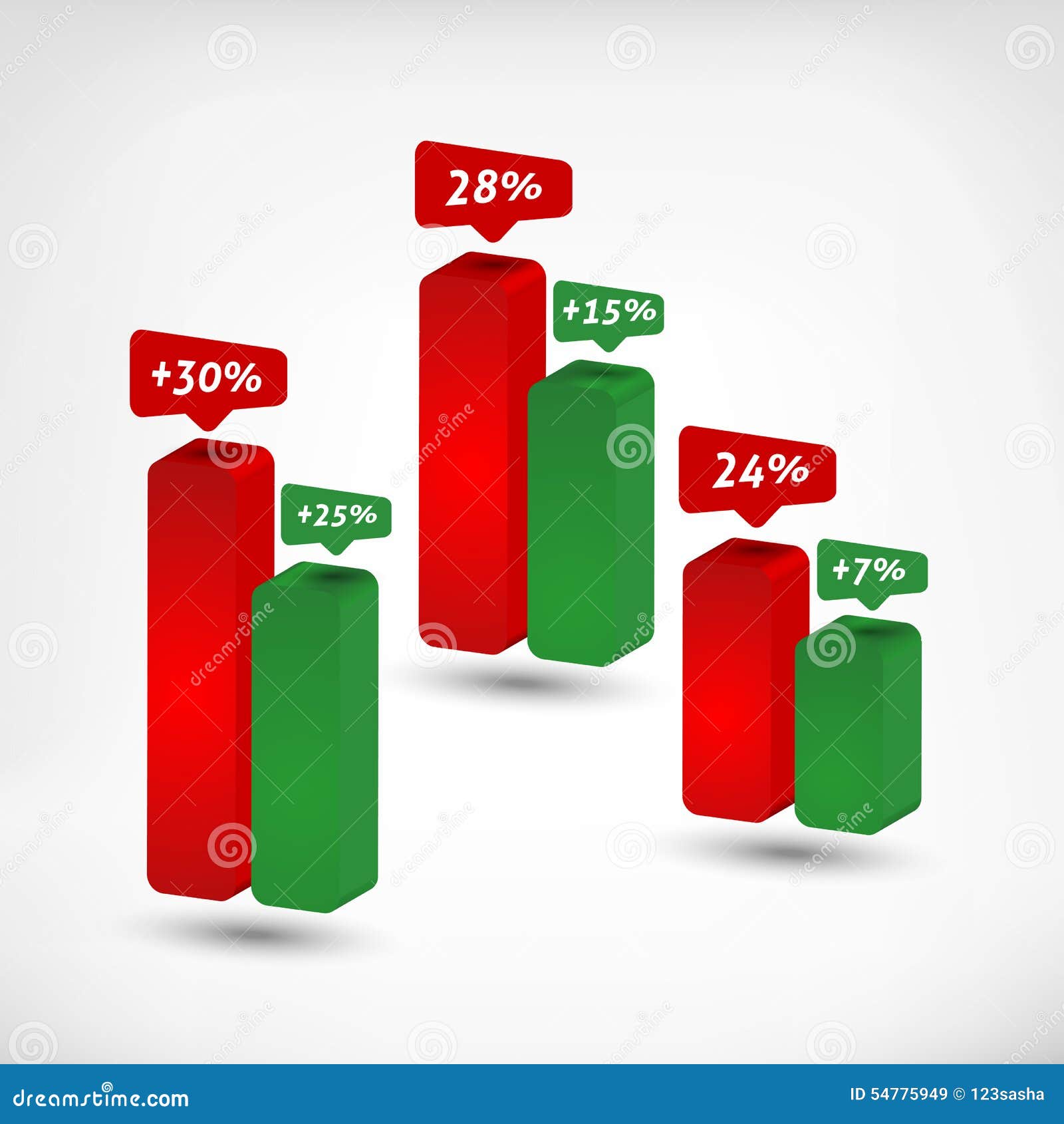 Infographic elements stock vector. Illustration of finance - 54775949