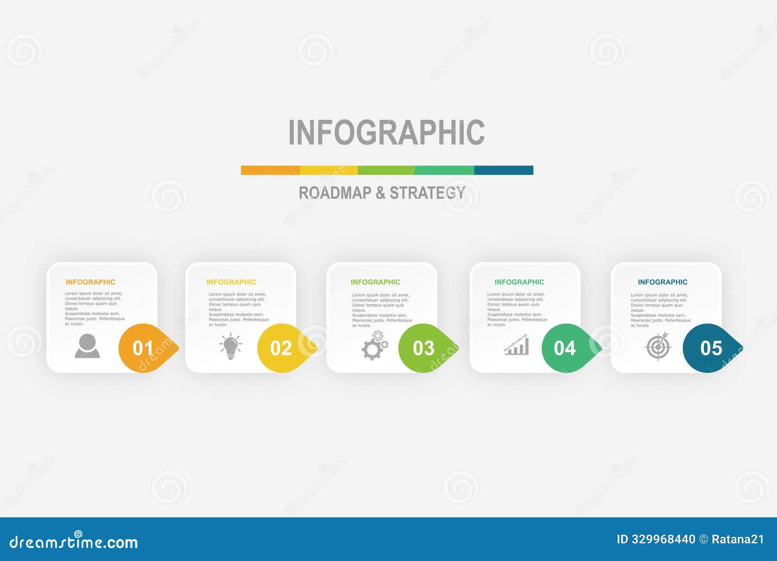 Minimal Diagram. Growth Arrow. Infographics. Vector Illustration, Flat ...