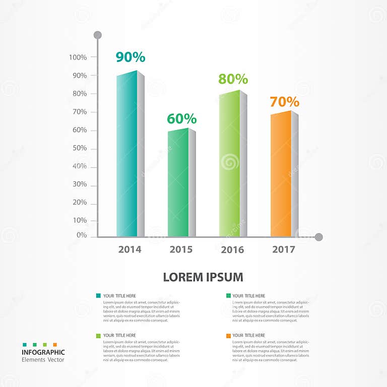 Infographic Elements Vector for Business, Rectangular Icon, Brochure ...