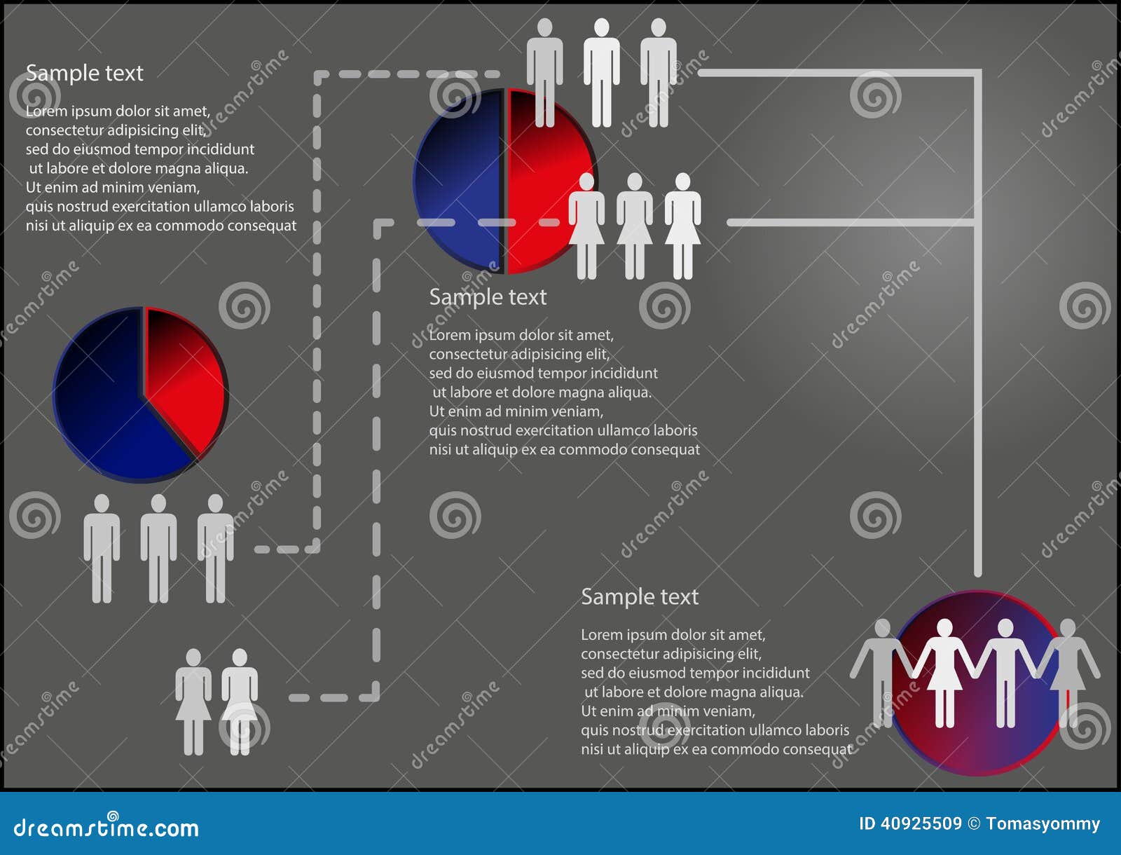 Infographic stock vector. Illustration of graph, vector - 40925509