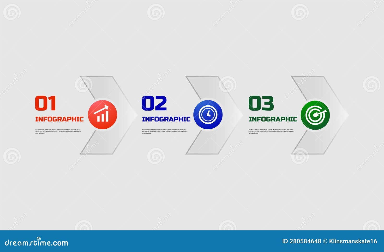 Infographic Glass Morphism Banner Illustration Cartoon Vector ...