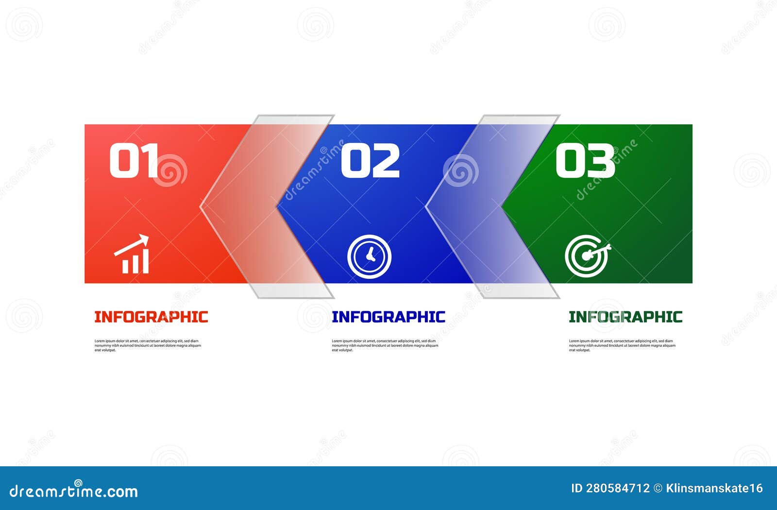 Infographic Glass Morphism Banner Illustration Cartoon Vector ...