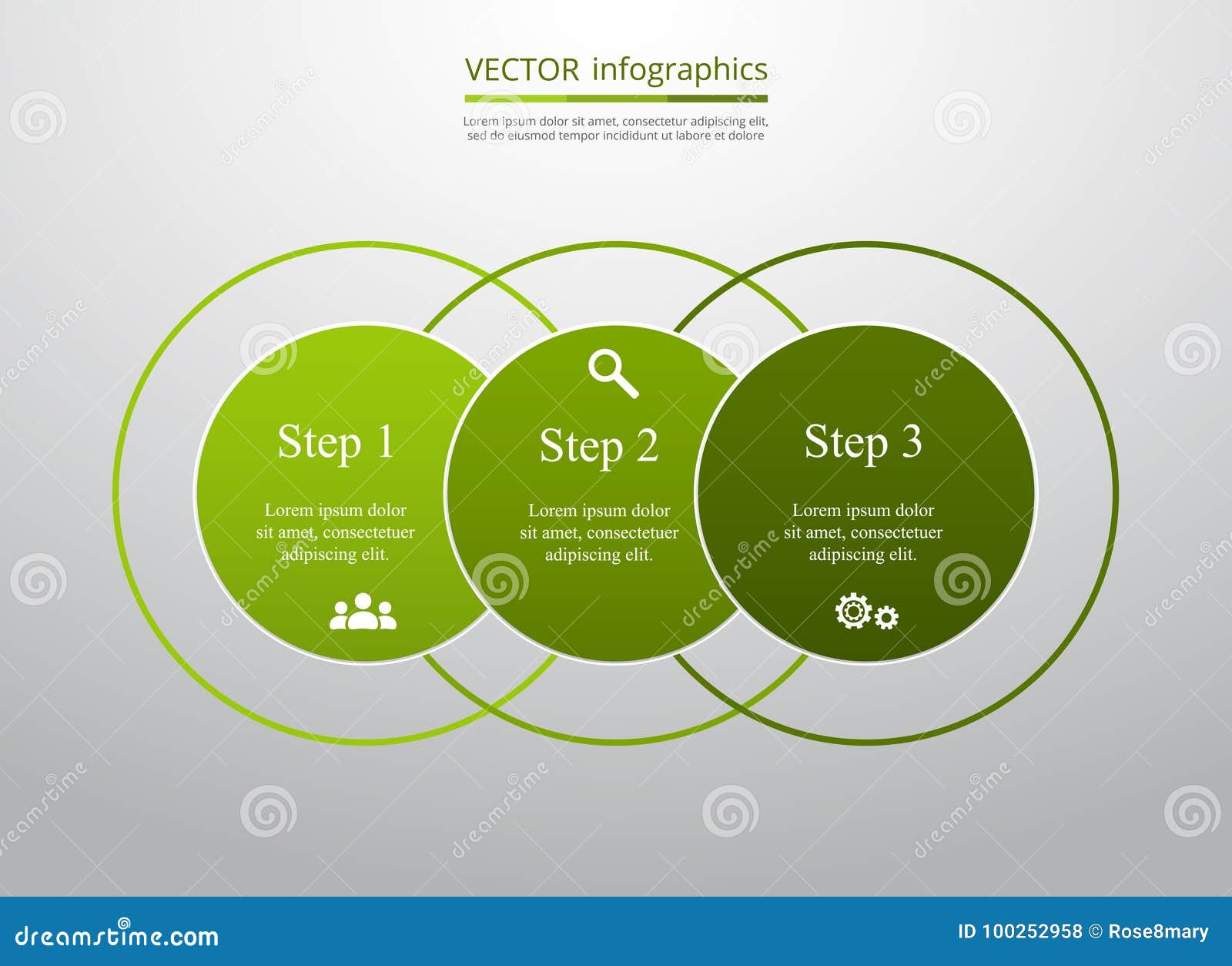 Infographic gradual ilustración del vector. Ilustración de plan - 100252958