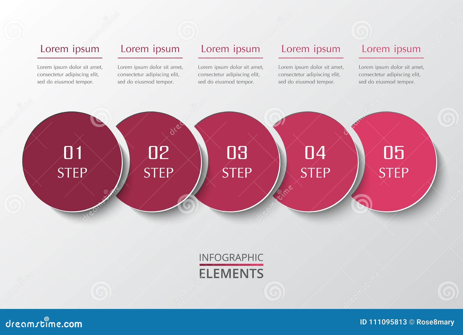 Infographic gradual ilustración del vector. Ilustración de concepto ...