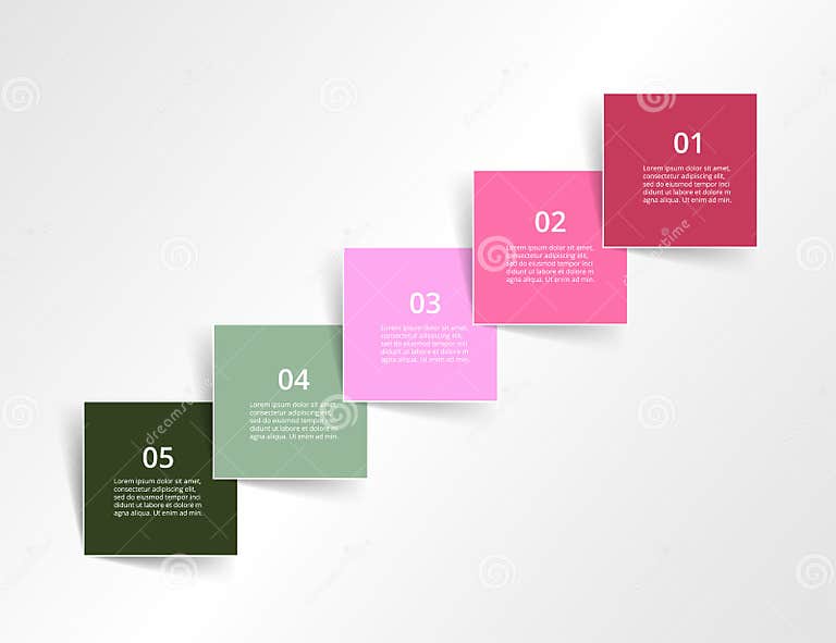 Infographic gradual ilustración del vector. Ilustración de redondo ...