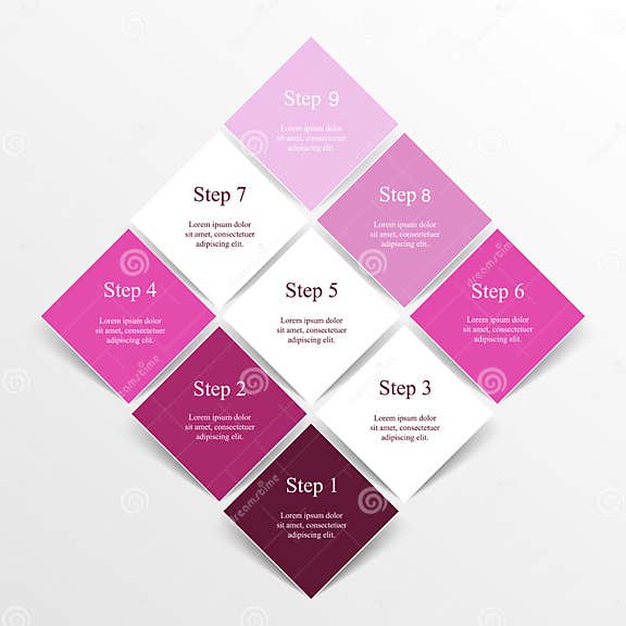 Infographic gradual ilustración del vector. Ilustración de colorido ...