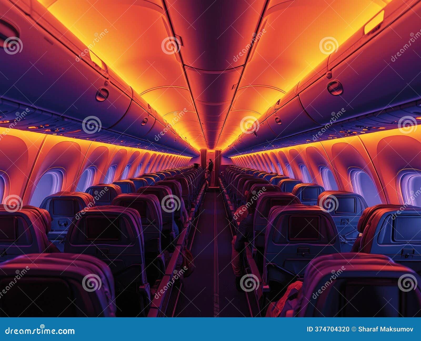Airplane Safety Signs Stock Photography | CartoonDealer.com #42429530