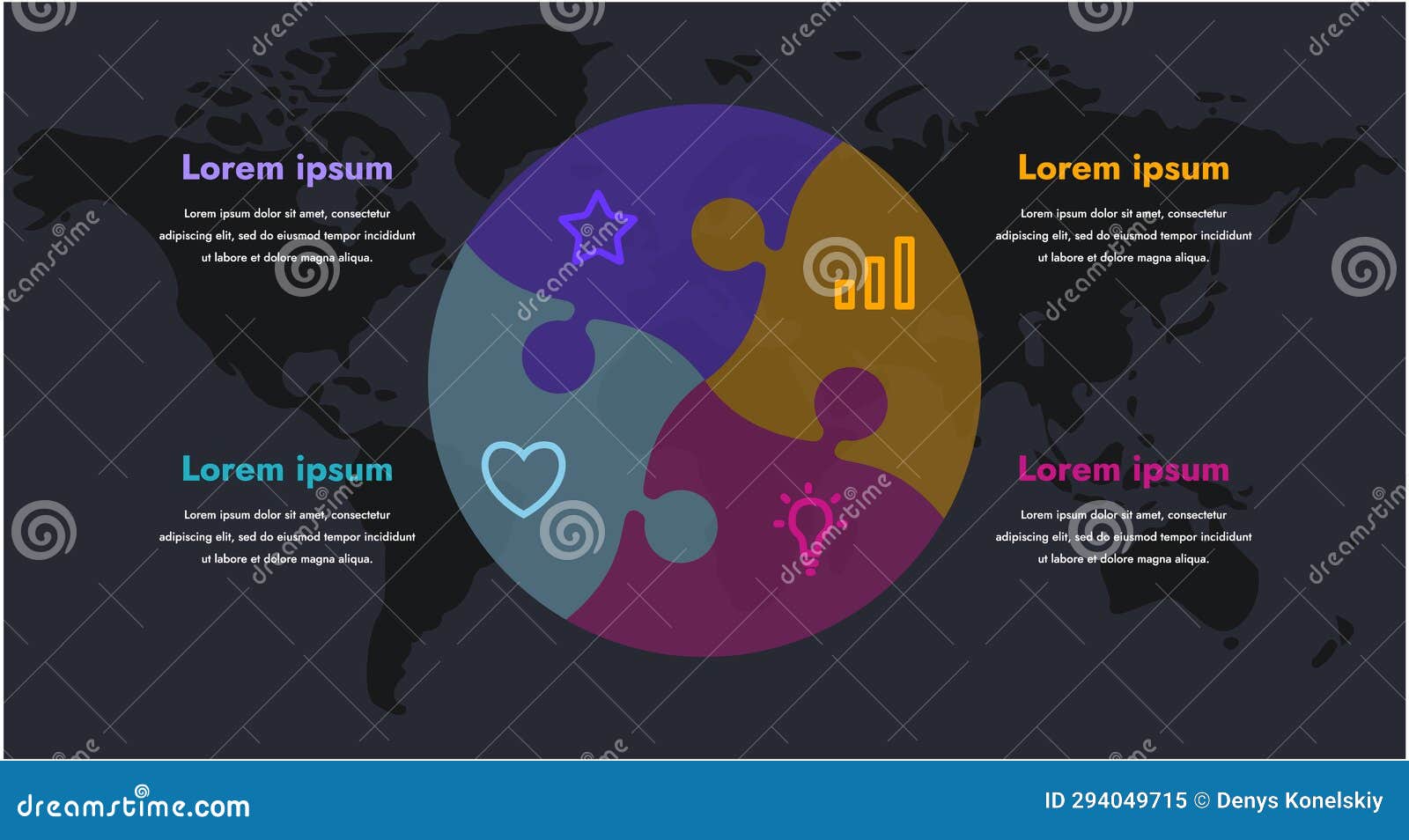 The Infographic Highlights Key Metrics Stock Vector - Illustration of ...