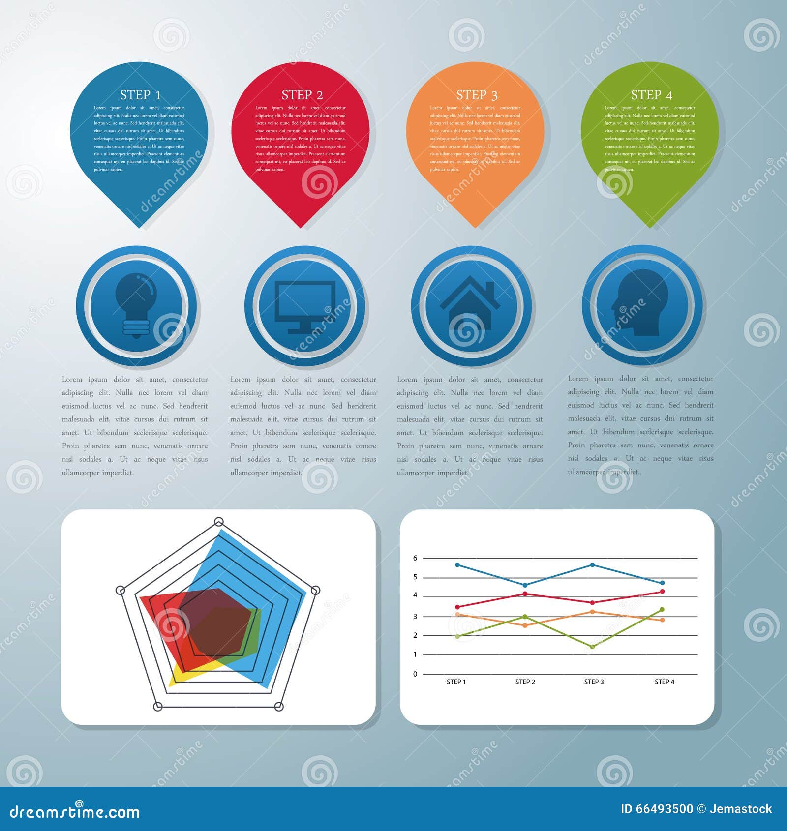 Create infographic icons - Olfeno