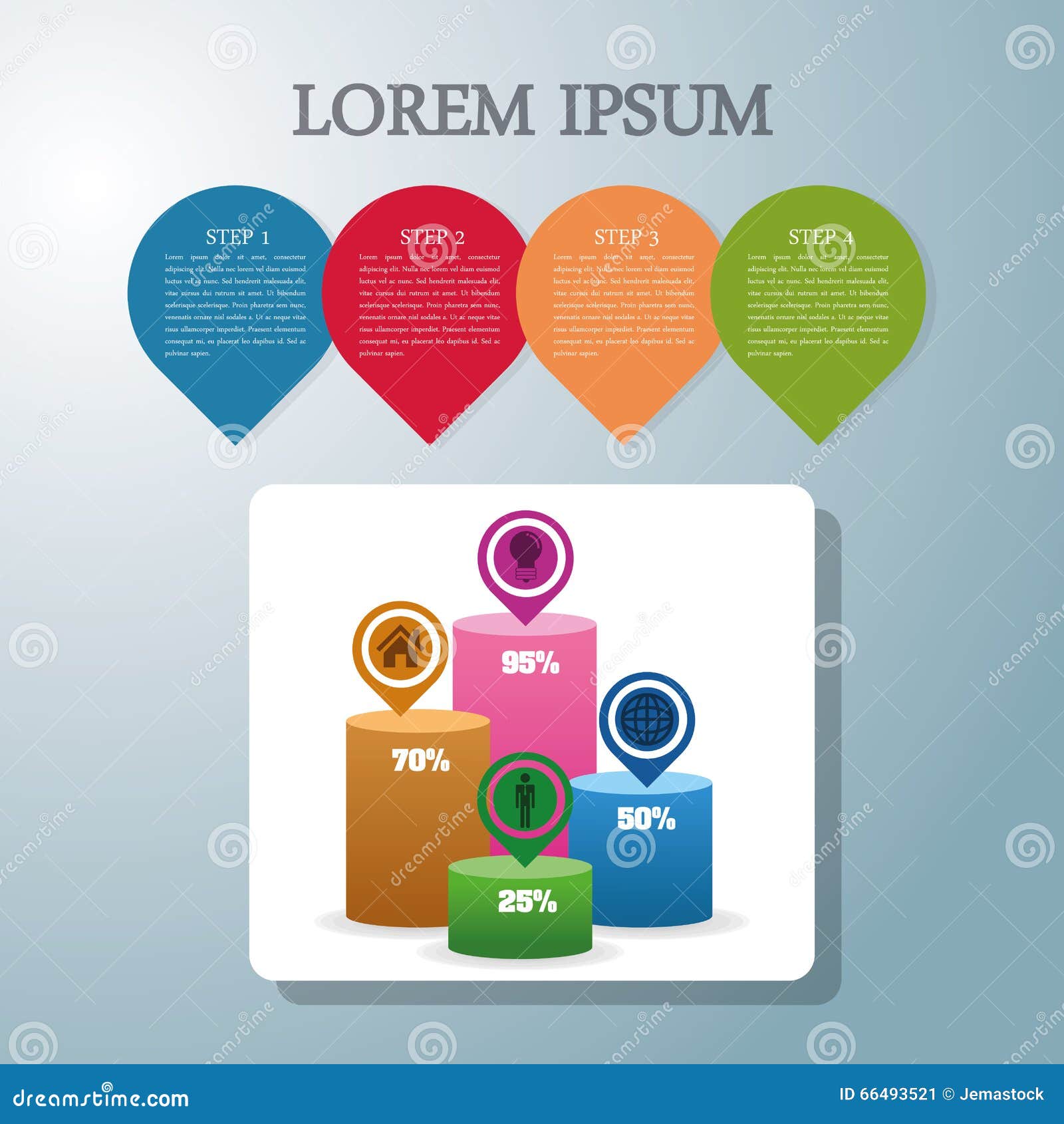 Infographic icon design stock vector. Illustration of sign - 66493521