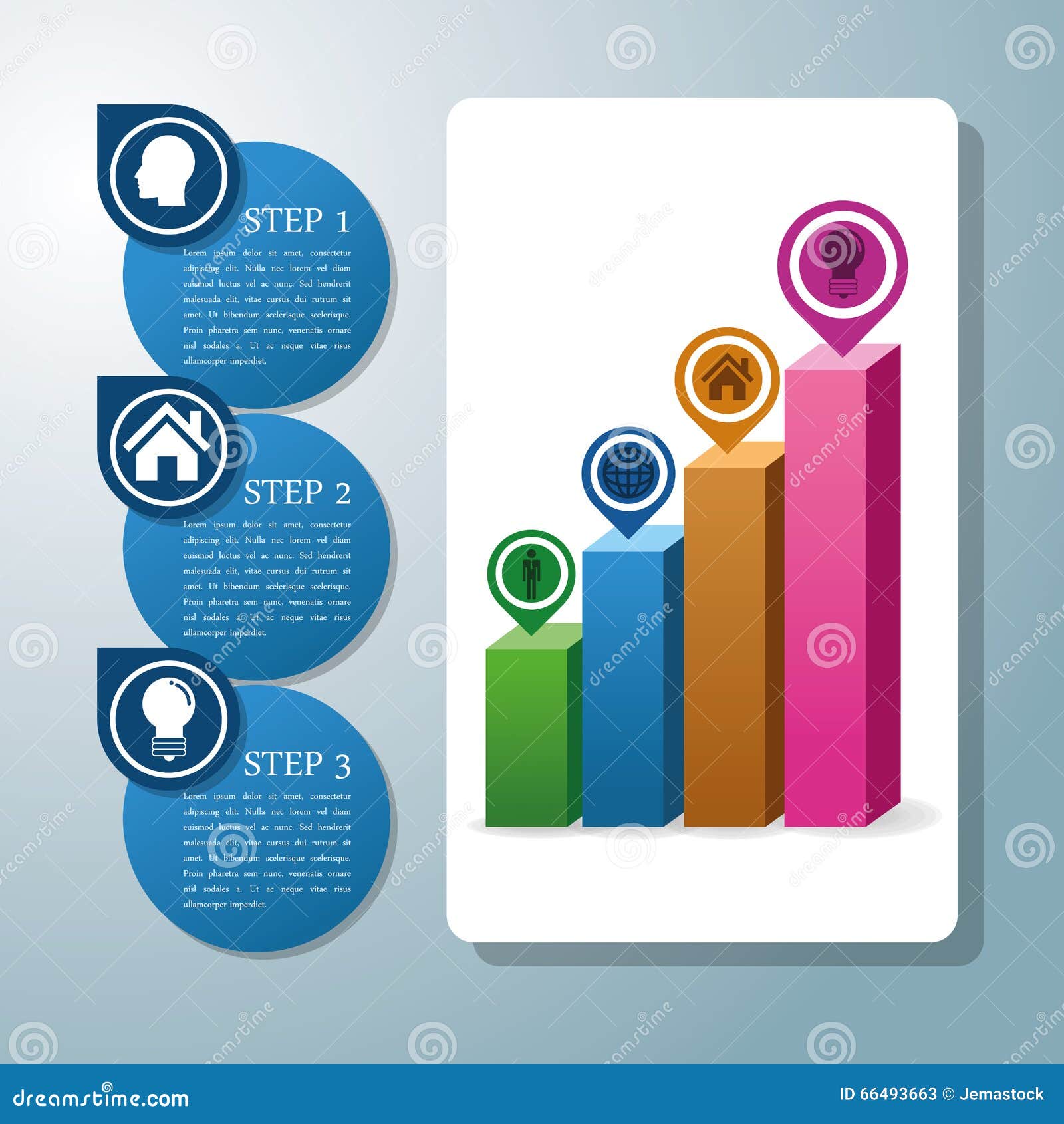 Infographic icon design stock vector. Illustration of infochart - 66493663