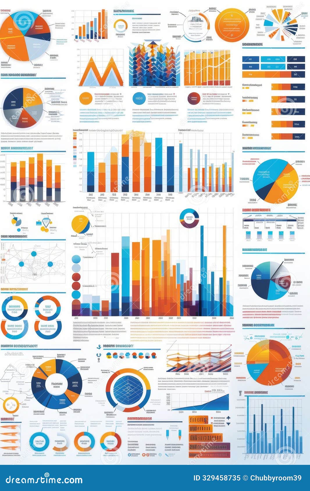 Infographic Illustrating Data Collection, Analysis, and Optimization in ...