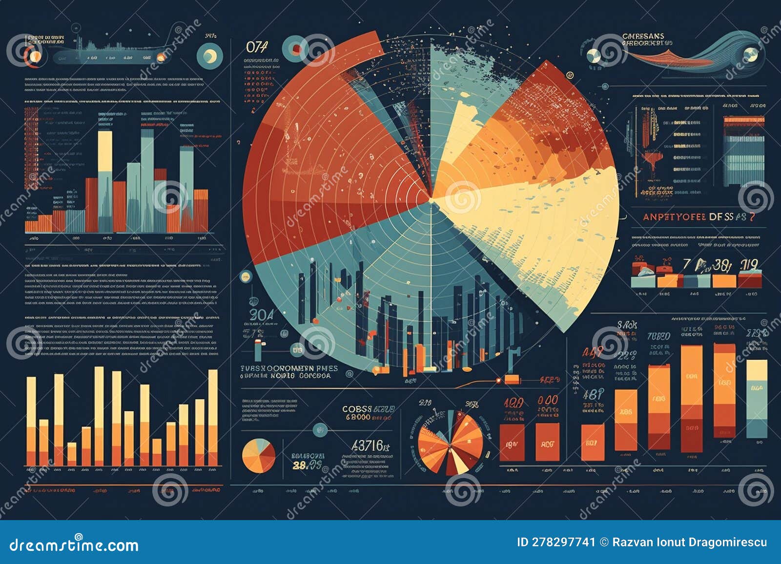 Infographic Illustration Presents Complex Information in a Visually ...