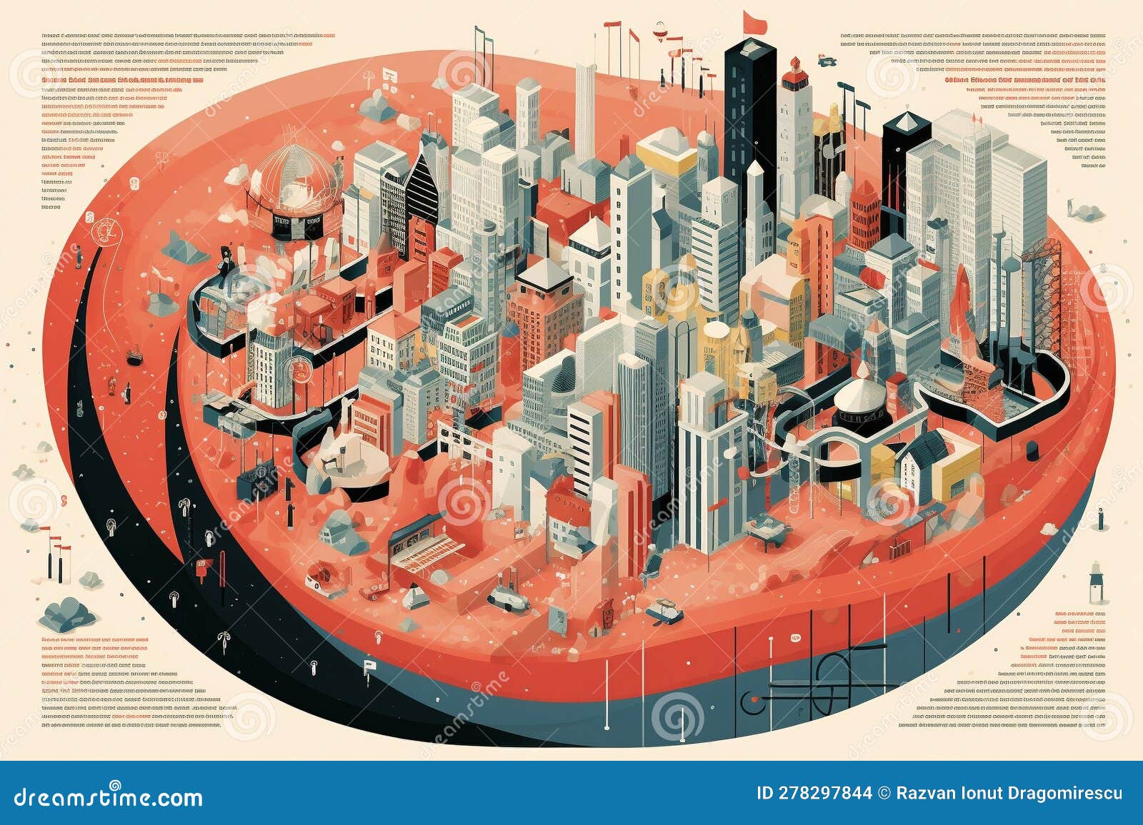 Infographic Illustration Presents Complex Information in a Visually ...
