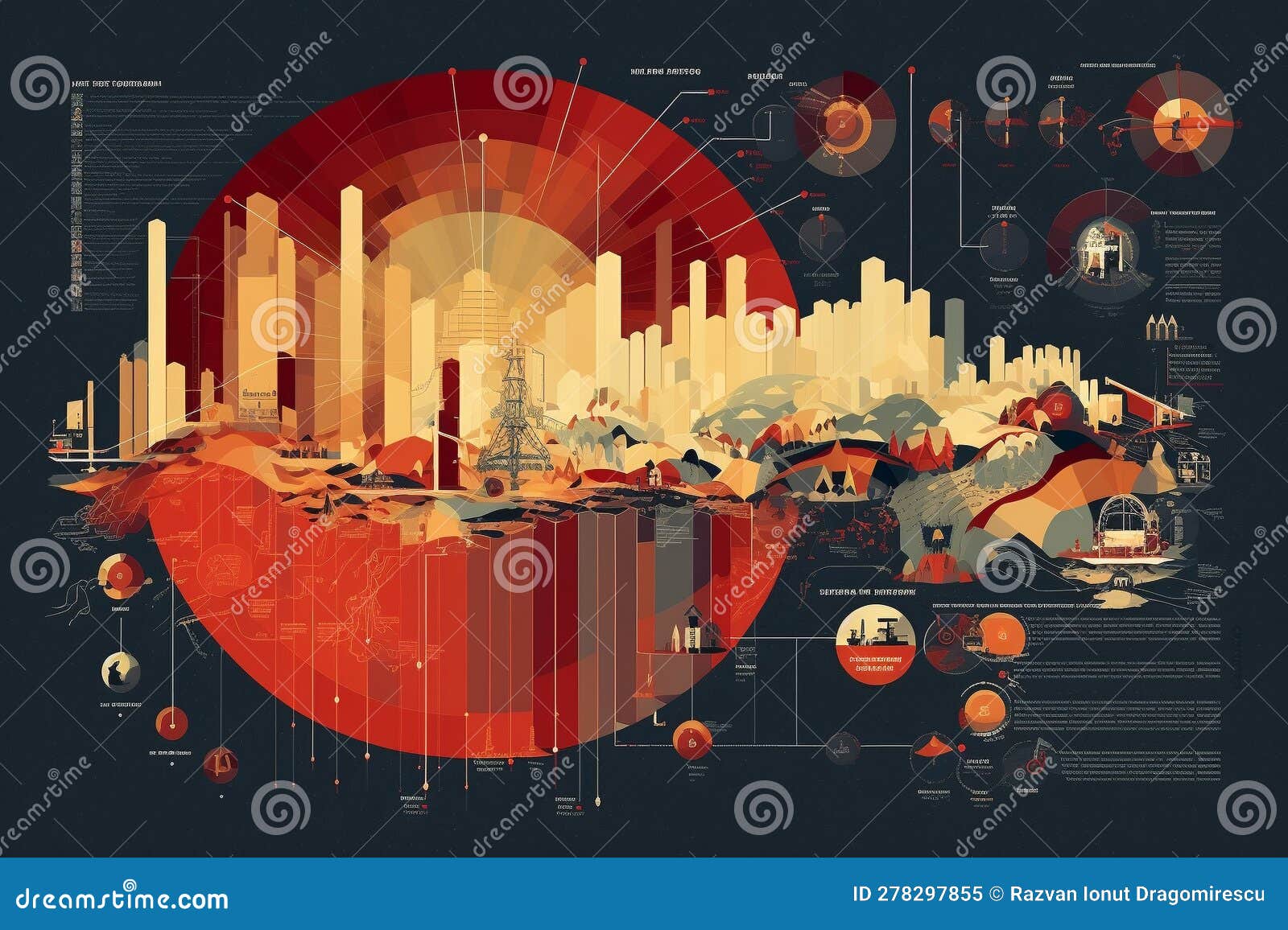 Infographic Illustration Presents Complex Information in a Visually ...